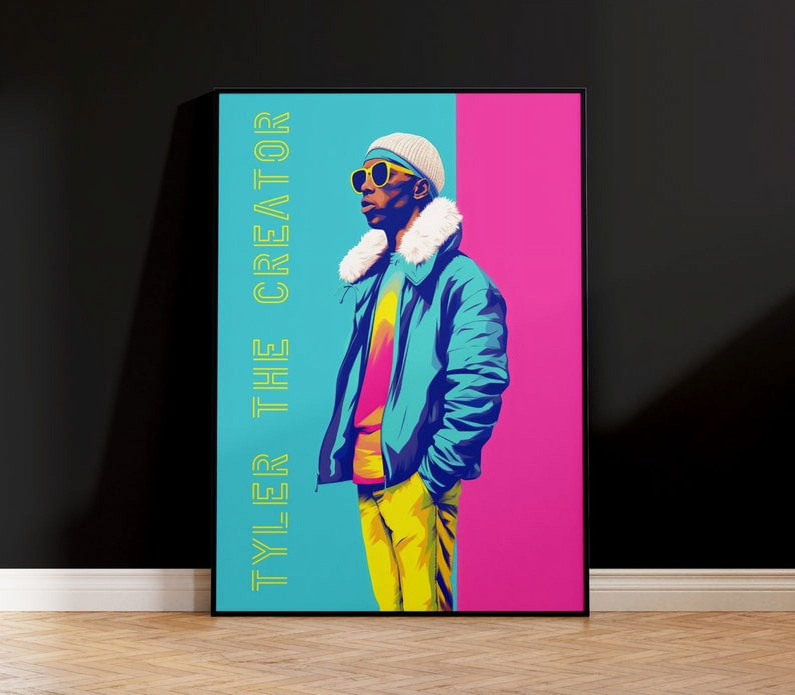 POSTER NEON Tyler The Creator Poster - Tyler The Creator Geschenk ...