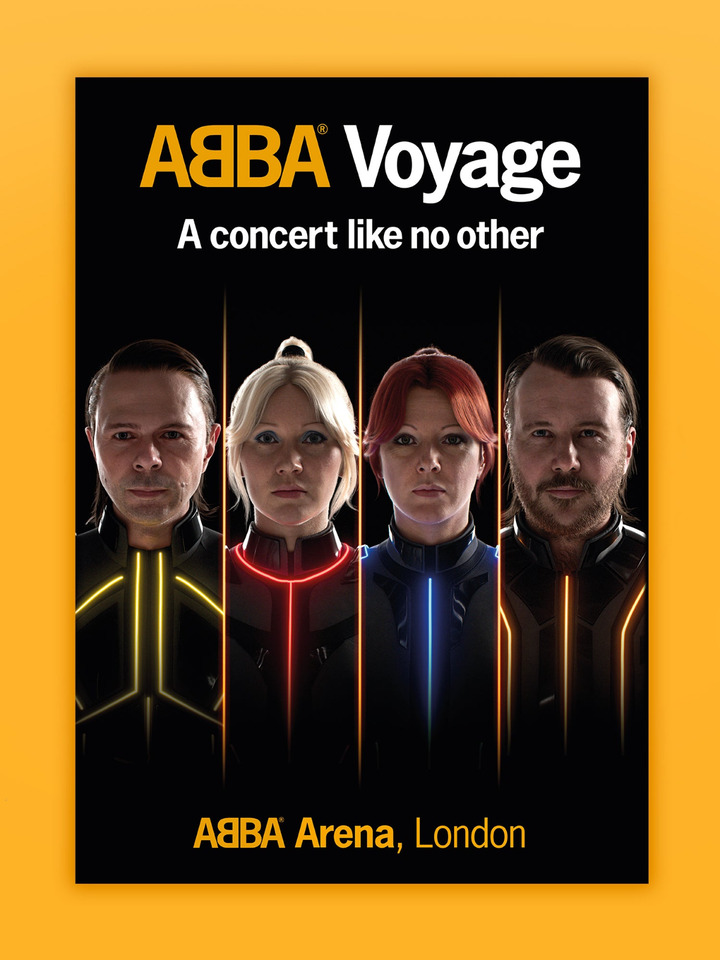 POSTER NEW!! ABBA VOYAGE THE CONCERT POSTER - HOME DECOR, WALL ART ...