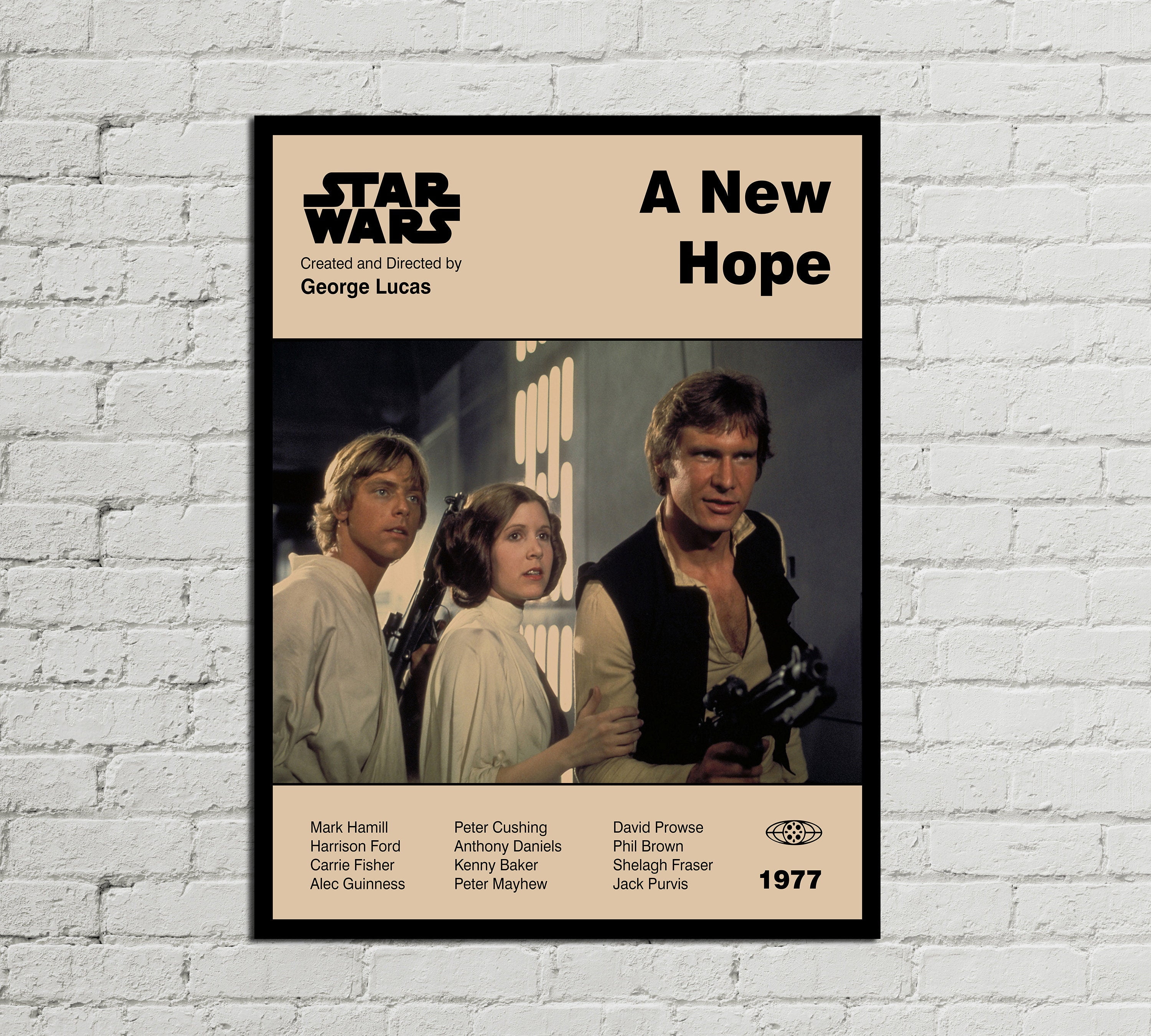 POSTER NEW HOPE - New Hope Poster - Star Wars Poster - Episode IV ...