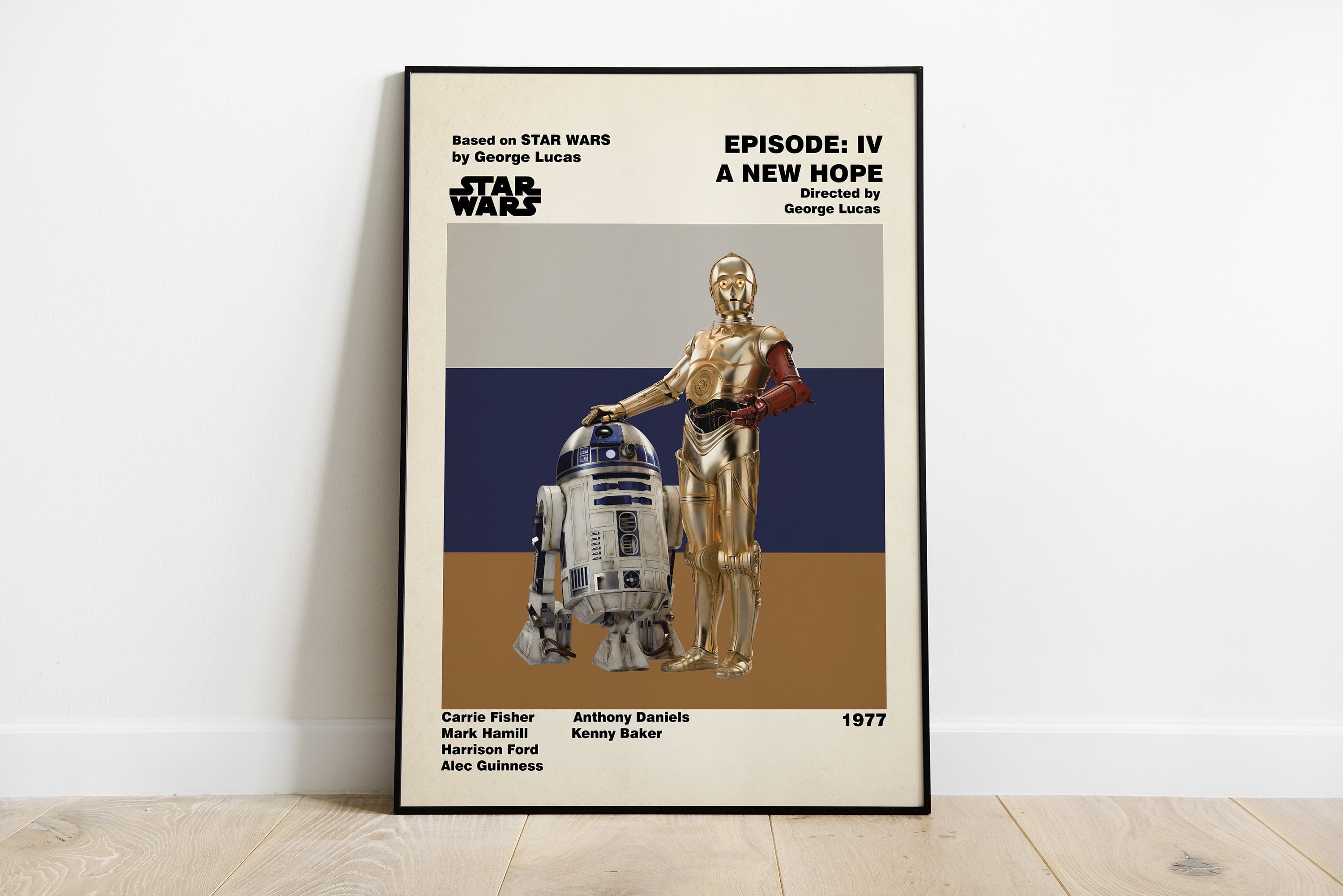 POSTER NEW HOPE - New Hope Poster - Star Wars Poster - R2D2, C3PO ...