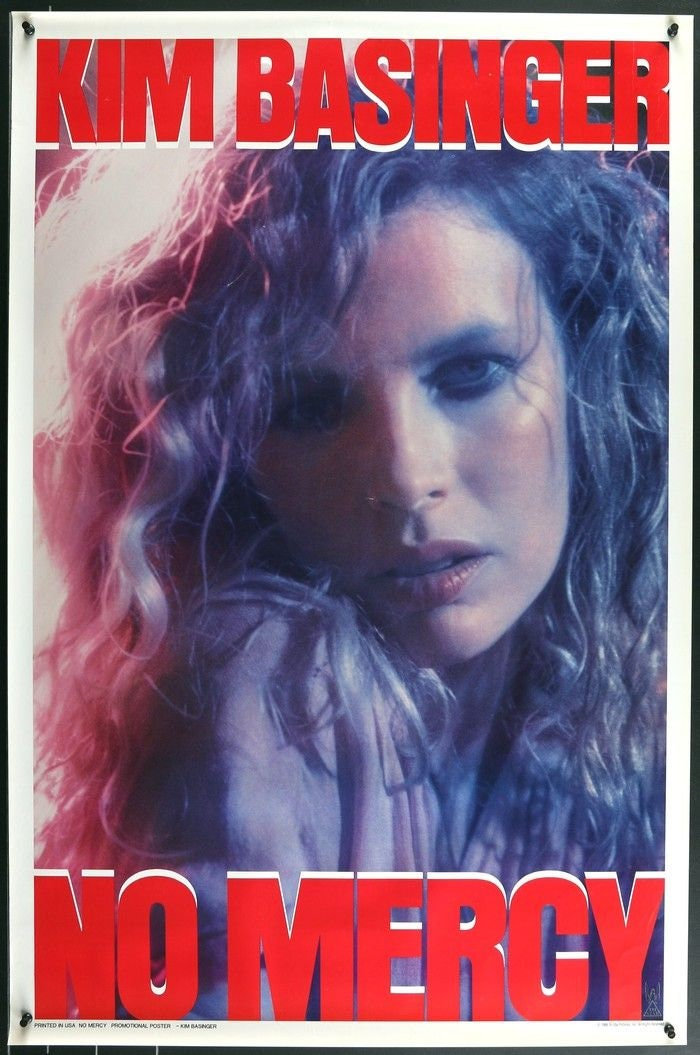 POSTER NO MERCY - 1986 - original Movie Poster - Advance style of Kim ...