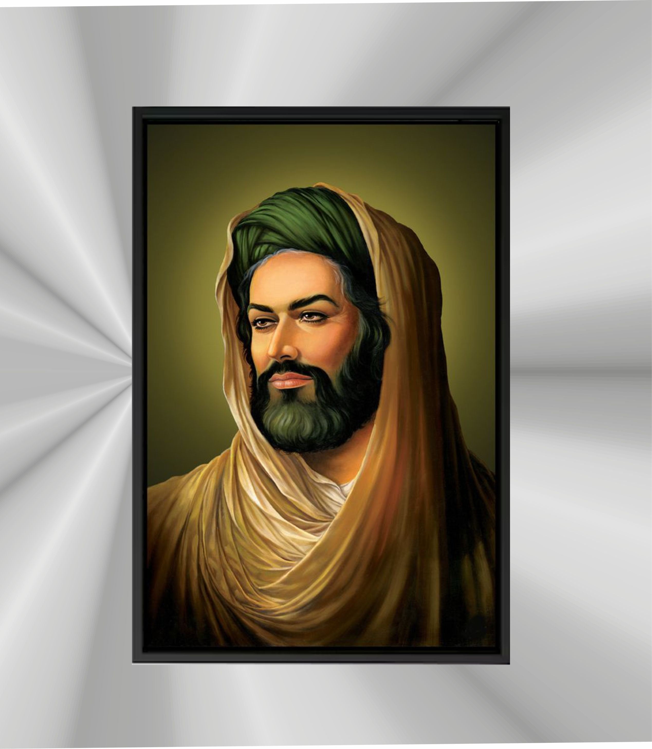 POSTER Nade Ali lion, Zulfiqar, Imam Ali, Islamic wall art, la feta ...
