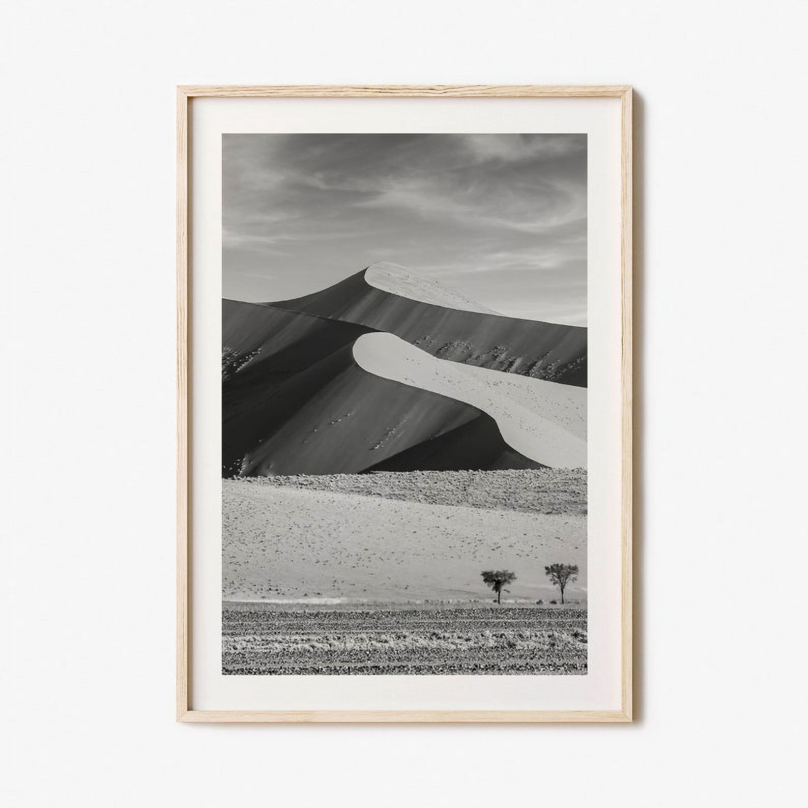 POSTER Namibia Photo Poster Print, Namibia Black and White Wall Art ...