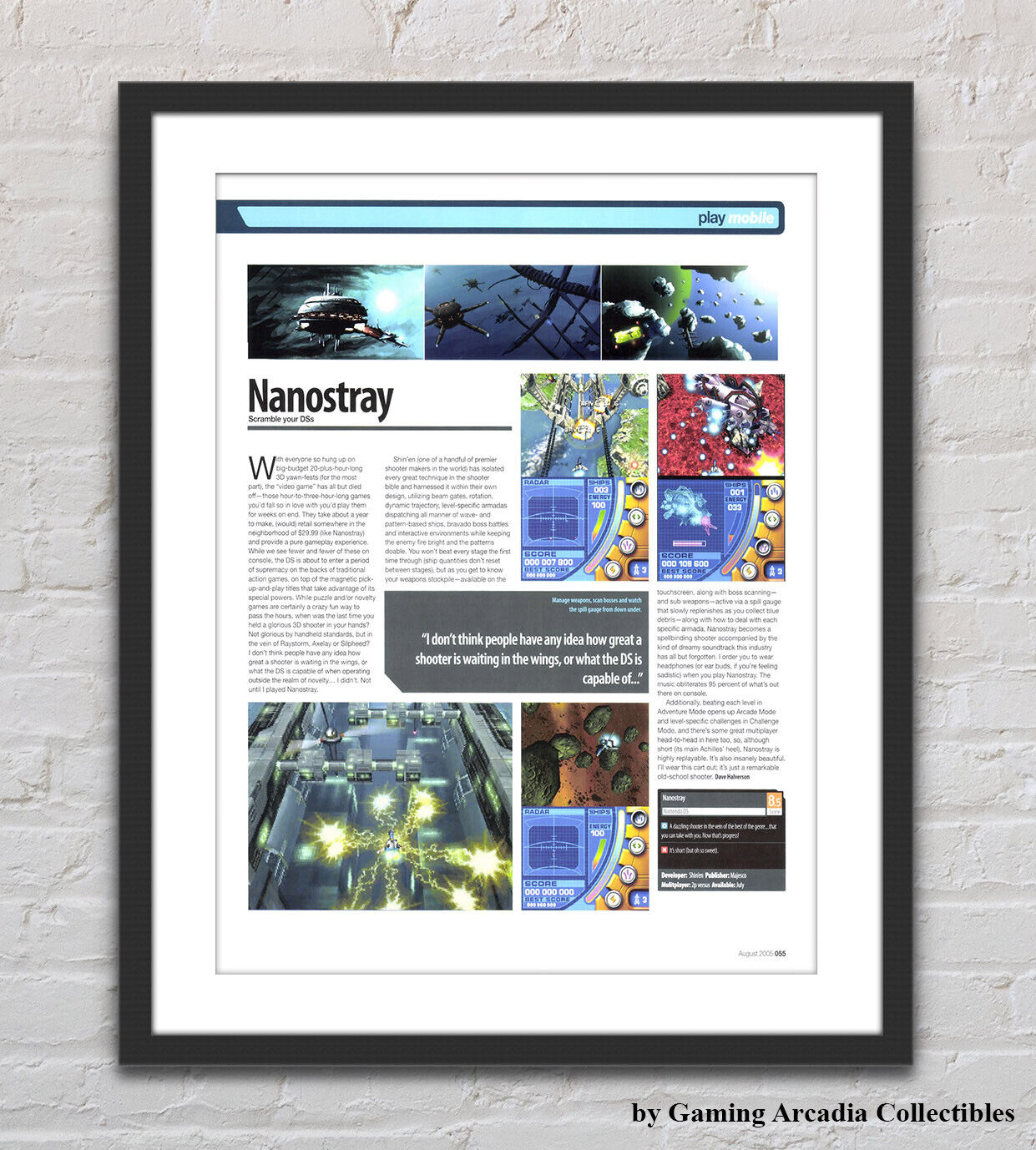 POSTER Nanostray Nintendo DS Poster-8x12-UNFRAMED - Walmart.com