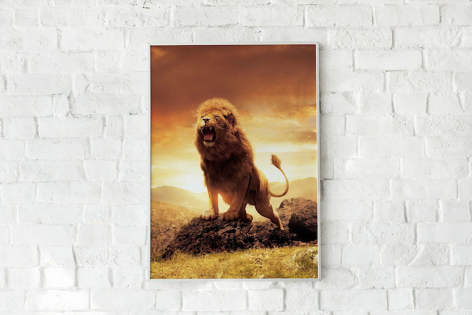 POSTER Narnia Art Print, Aslan, Narnia Poster, C.S. Lewis Quote, Narnia ...