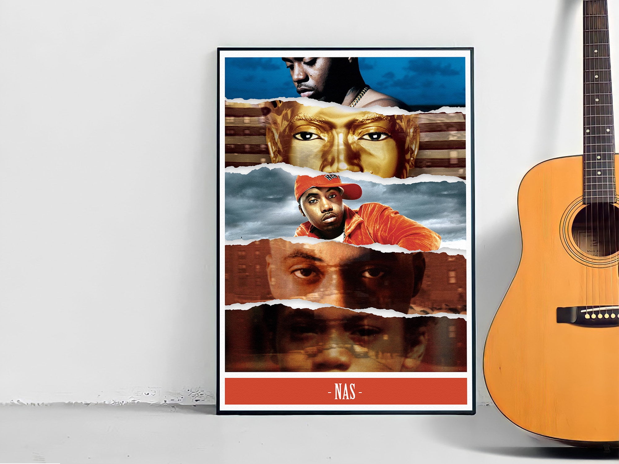 POSTER Nas Album Cover Poster | Poster / Wall Art Print / Rap Poster ...