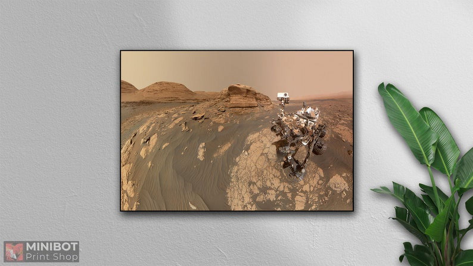 POSTER Nasa Perseverance Rover - Wide Angle Mars Selfie-UNFRAMED ...