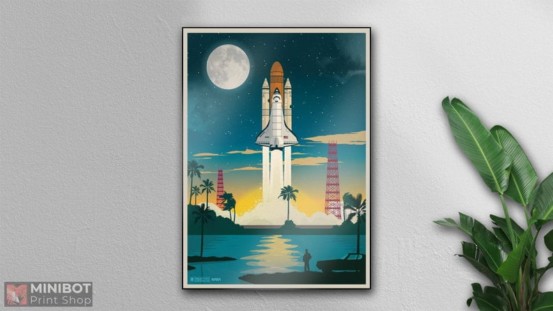 POSTER Nasa Vintage Space Poster-UNFRAMED - Walmart.com