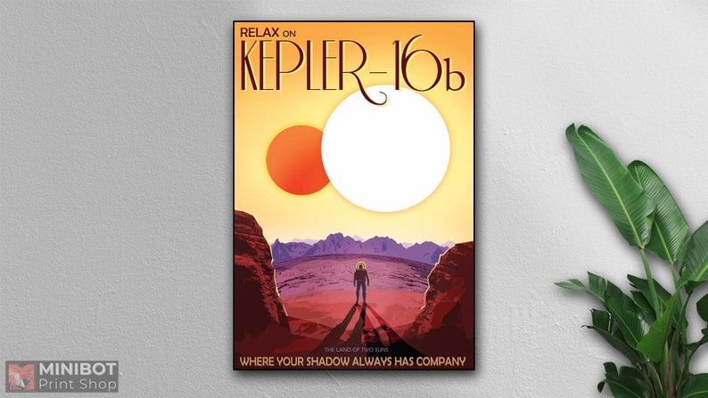 POSTER Nasa Visions of the Future: Kepler Poster-UNFRAMED - Walmart.com