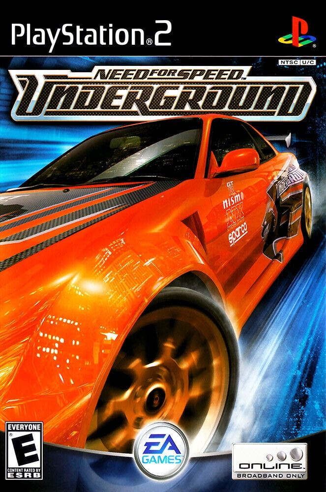 POSTER Need For Speed Underground PS2 BOX ART Premium POSTER MADE IN ...