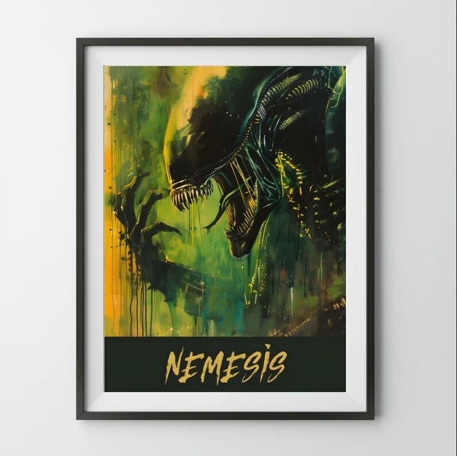 POSTER Nemesis Board Game poster, aliens xenomorph scifi lockdown-8x12 ...