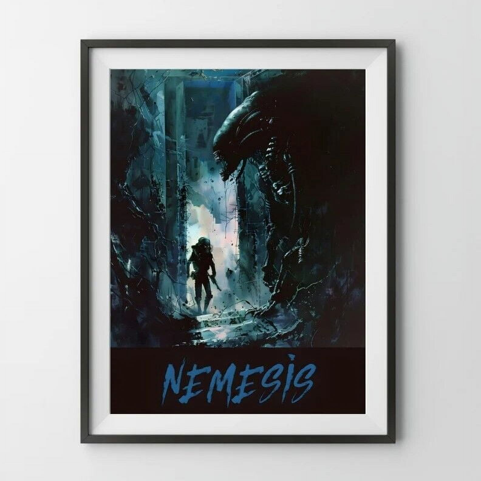 POSTER Nemesis Board Game poster, aliens xenomorph scifi lockdown-8x12 ...