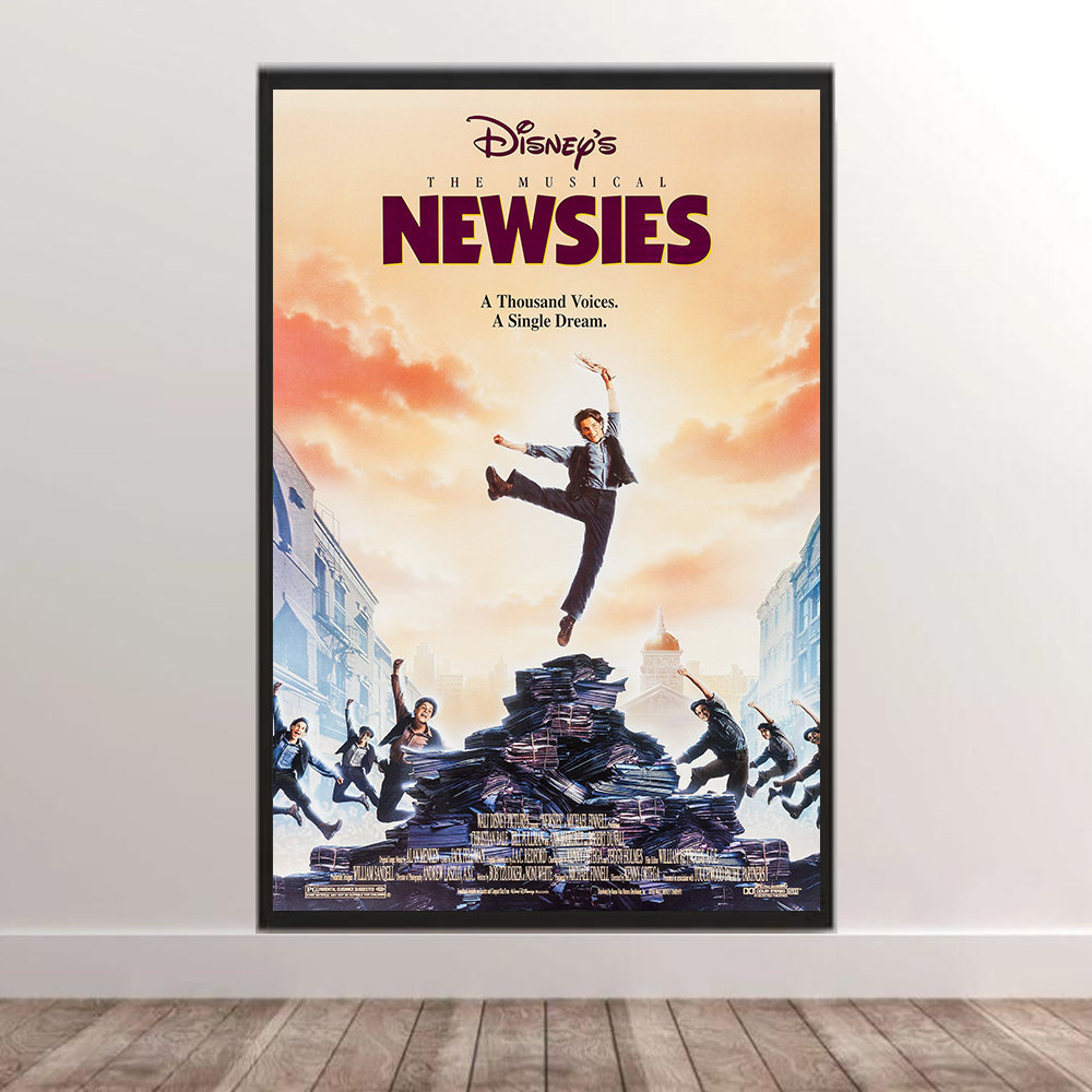 POSTER Newsies Movie Poster Classic Film Poster Wall Art Decor High ...