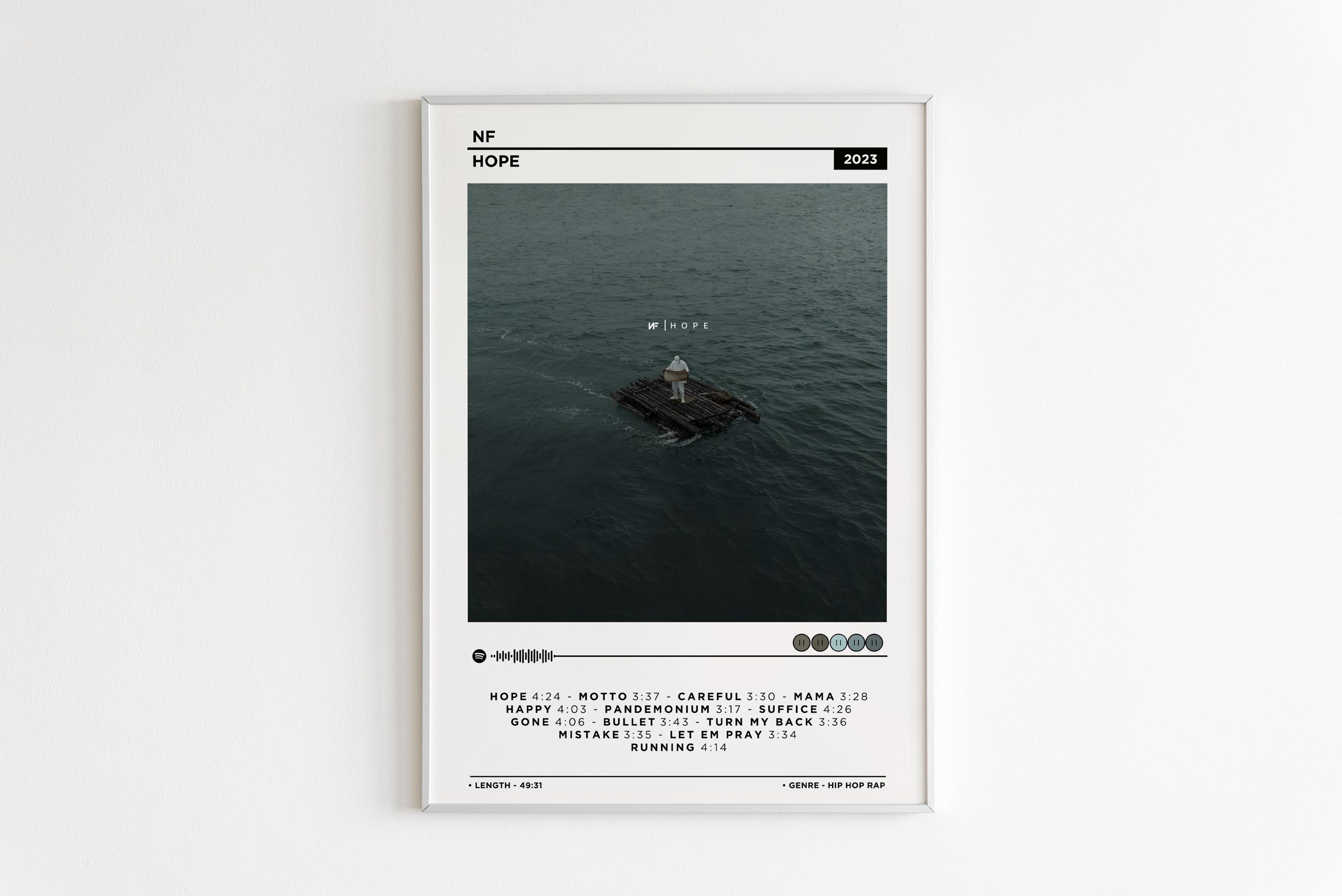 POSTER Nf - Hope Album Poster / Album Cover Poster / Music Gift / Music ...