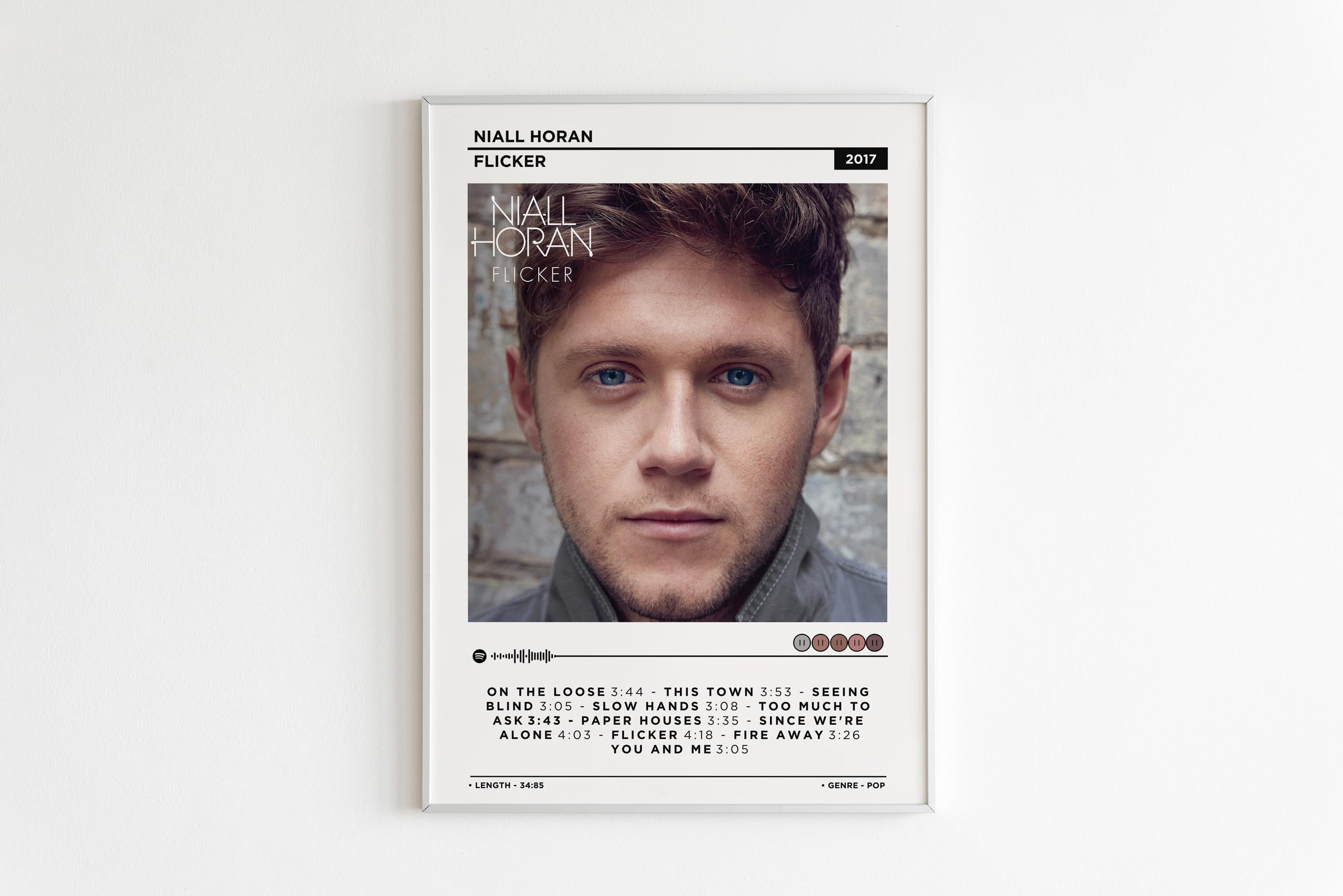 POSTER Niall Horan - Flicker Album Poster / Album Cover Poster / Music ...