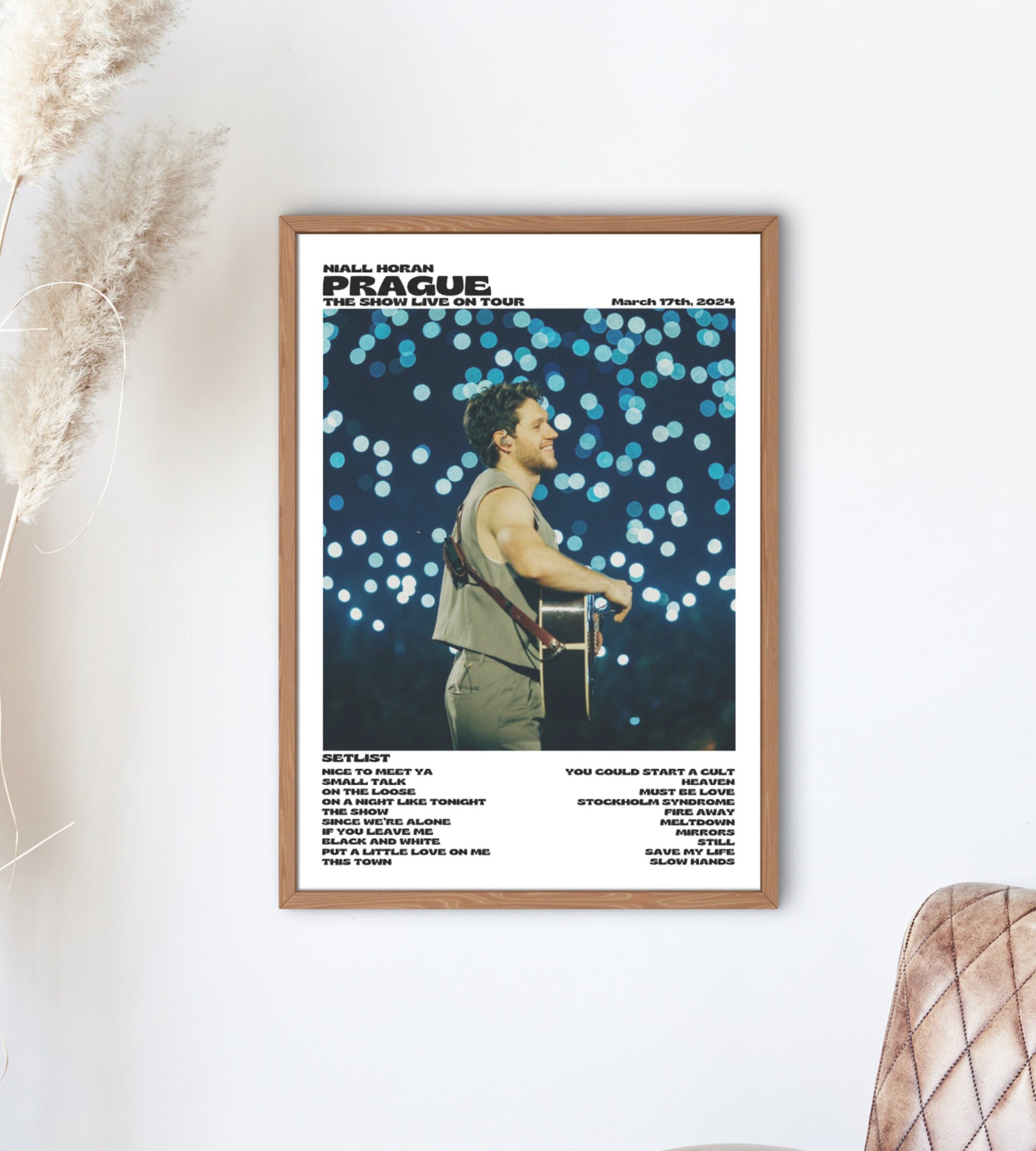 POSTER Niall Horan, The Show Live On Tour Prague, March 17th 2024 ...