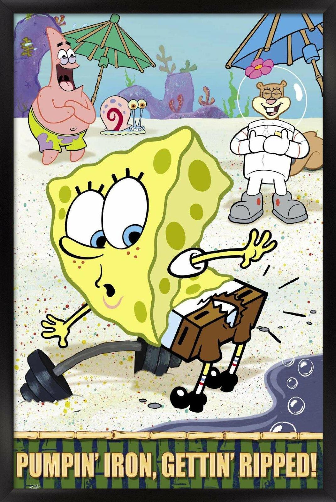 POSTER Nickelodeon Spongebob - Ripped Poster-16x24-UNFRAMED - Walmart.com