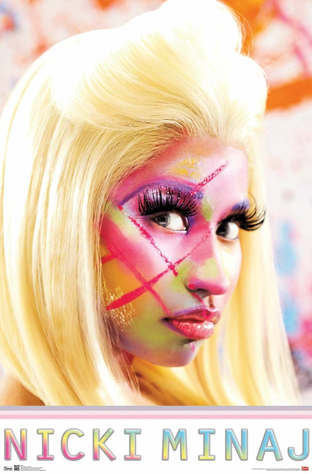 POSTER Nicki Minaj - Face Paint Poster-24x36-UNFRAMED - Walmart.com