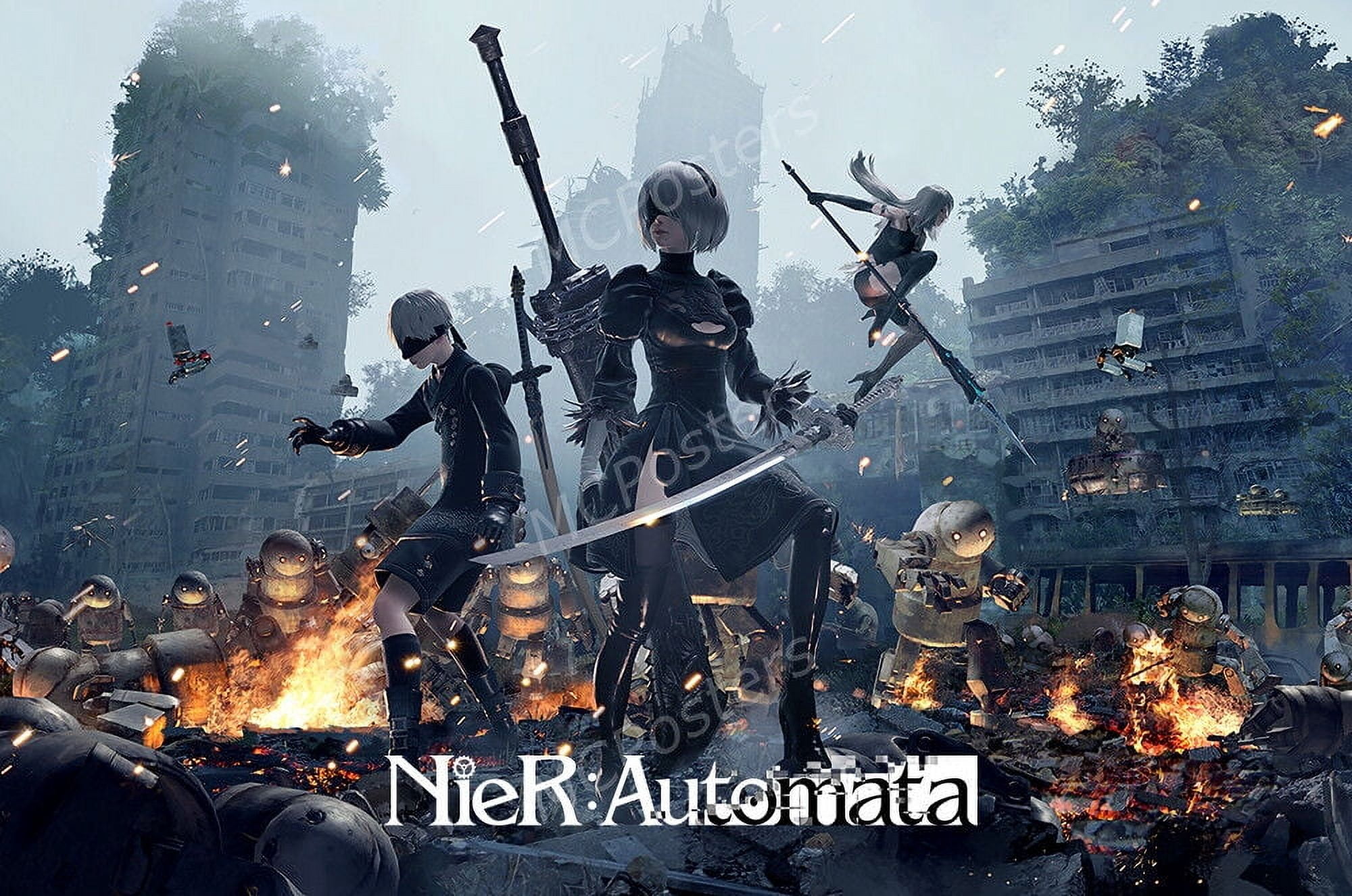 POSTER NieR Automata POSTER PS4 Vita Premium POSTER MADE IN USA-8x12 ...
