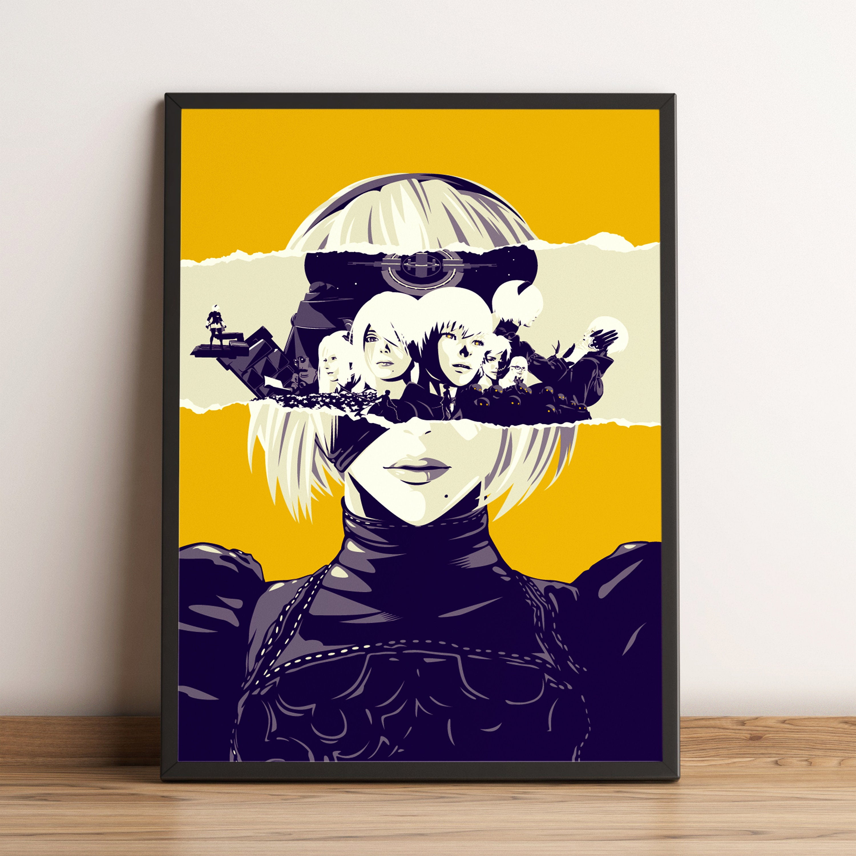 POSTER NieR Automata Poster, YoRHa Wall Art, Game Print, Best Gift for ...