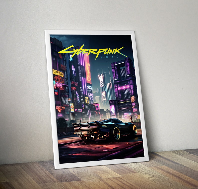 POSTER Nightcity | Cyberpunk 2077 | Cyberpunk 2077 Artwork | Cyberpunk ...