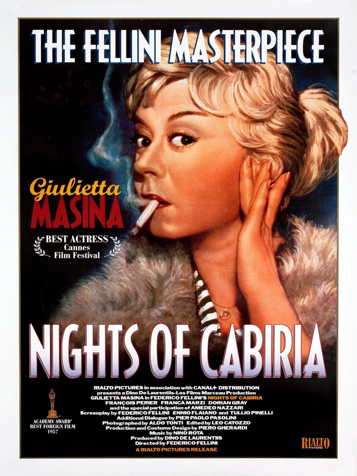 POSTER Nights of Cabiria Federico Fellini - Poster-16x24-UNFRAMED ...