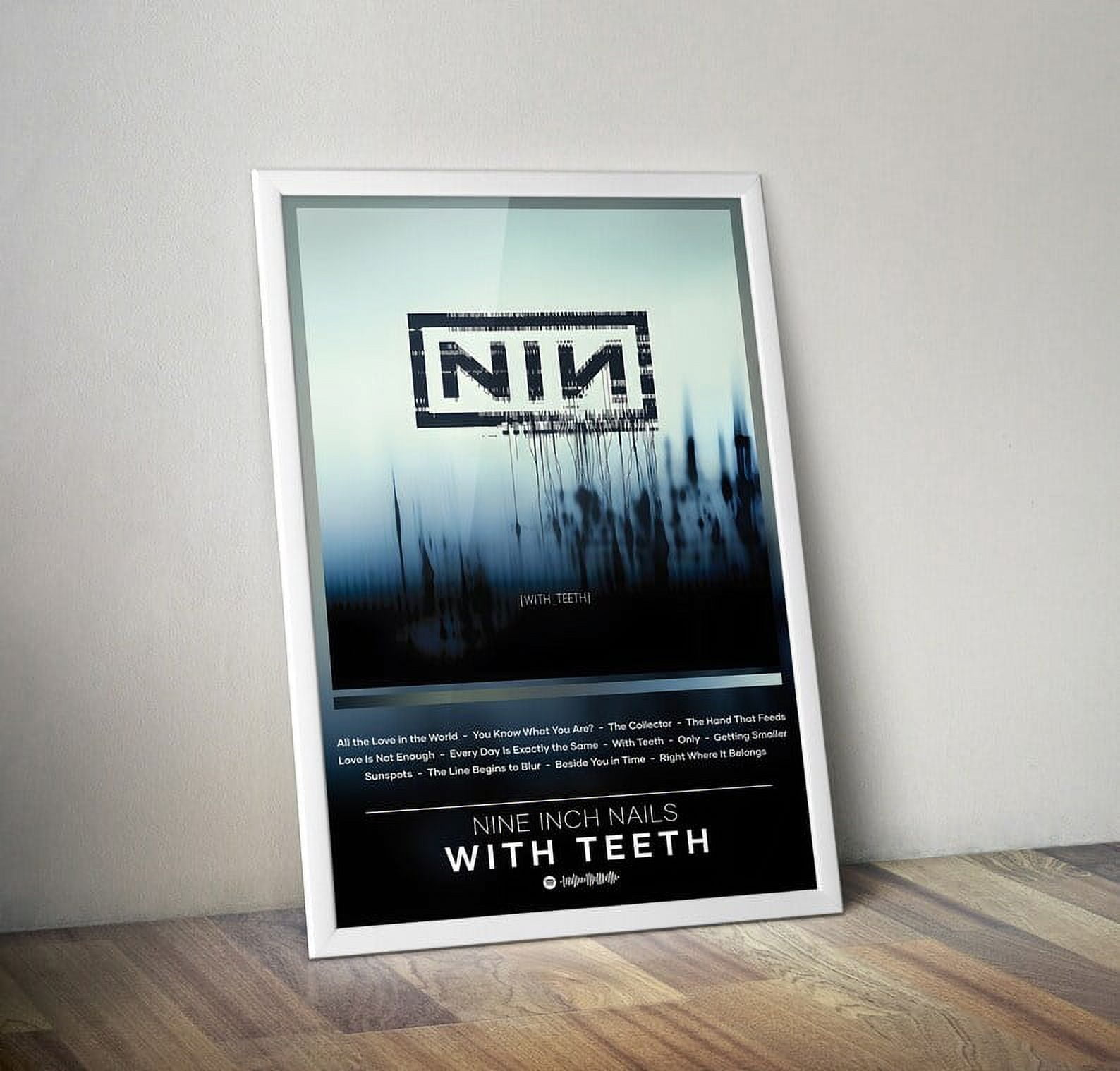 POSTER Nine Inch Nails Poster Print | With Teeth Poster | Album Poster ...