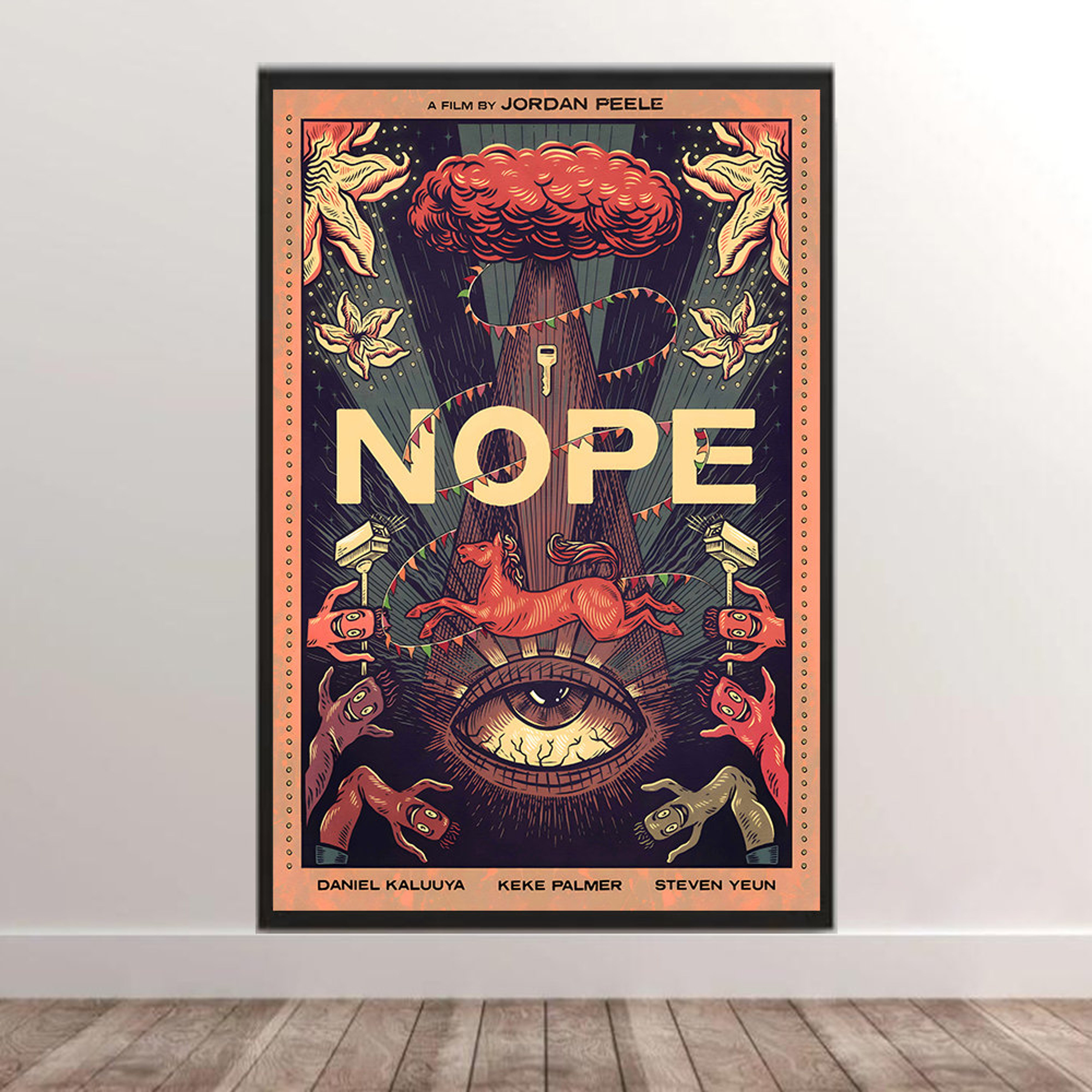 POSTER Nope Movie Poster Classic Film Poster Wall Decor High Quality ...