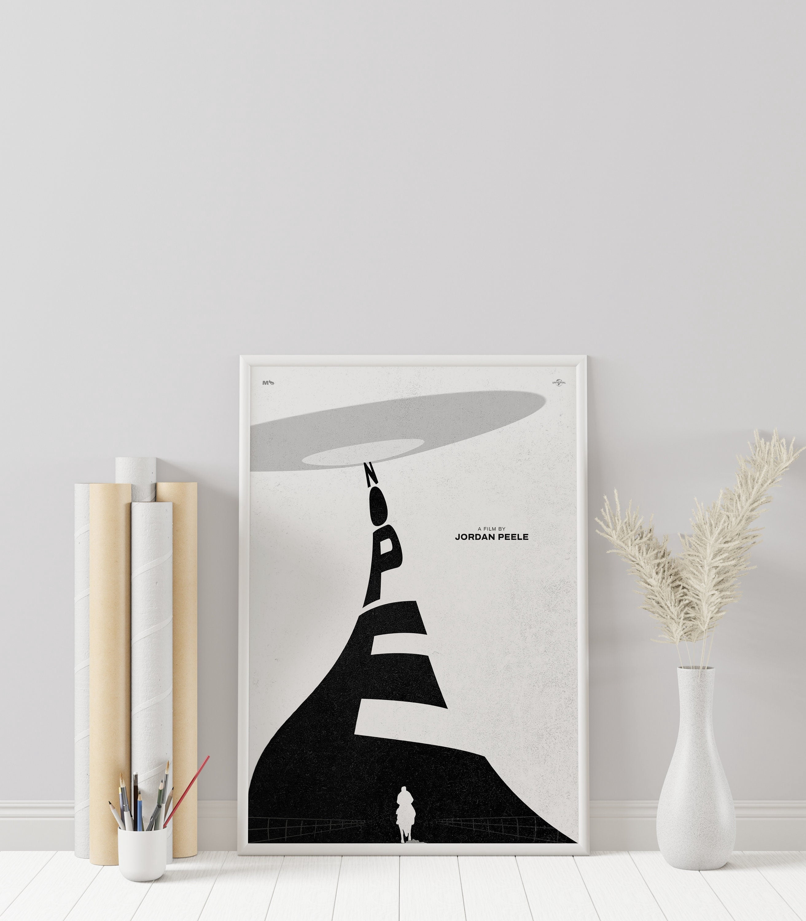 POSTER Nope Poster - Nope Movie Poster - Minimalist Movie Poster ...