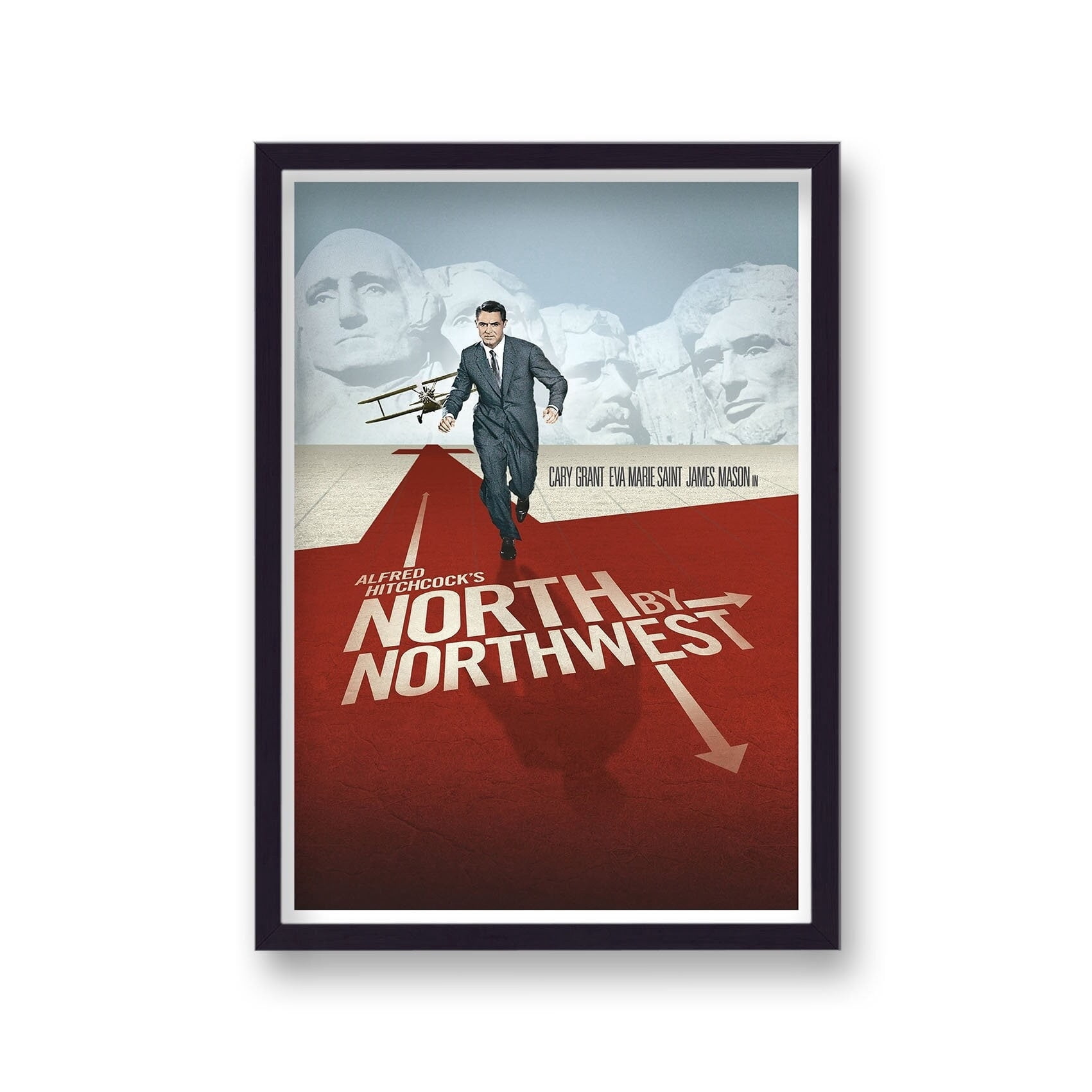 POSTER North By Northwest Alternative Movie Poster V3-UNFRAMED ...