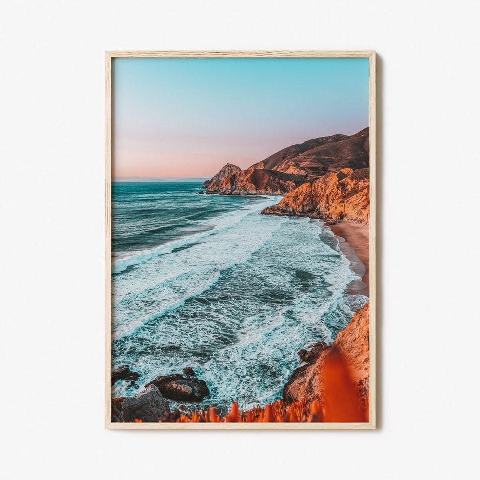 POSTER Northern California Colorful Poster Print, Northern California ...