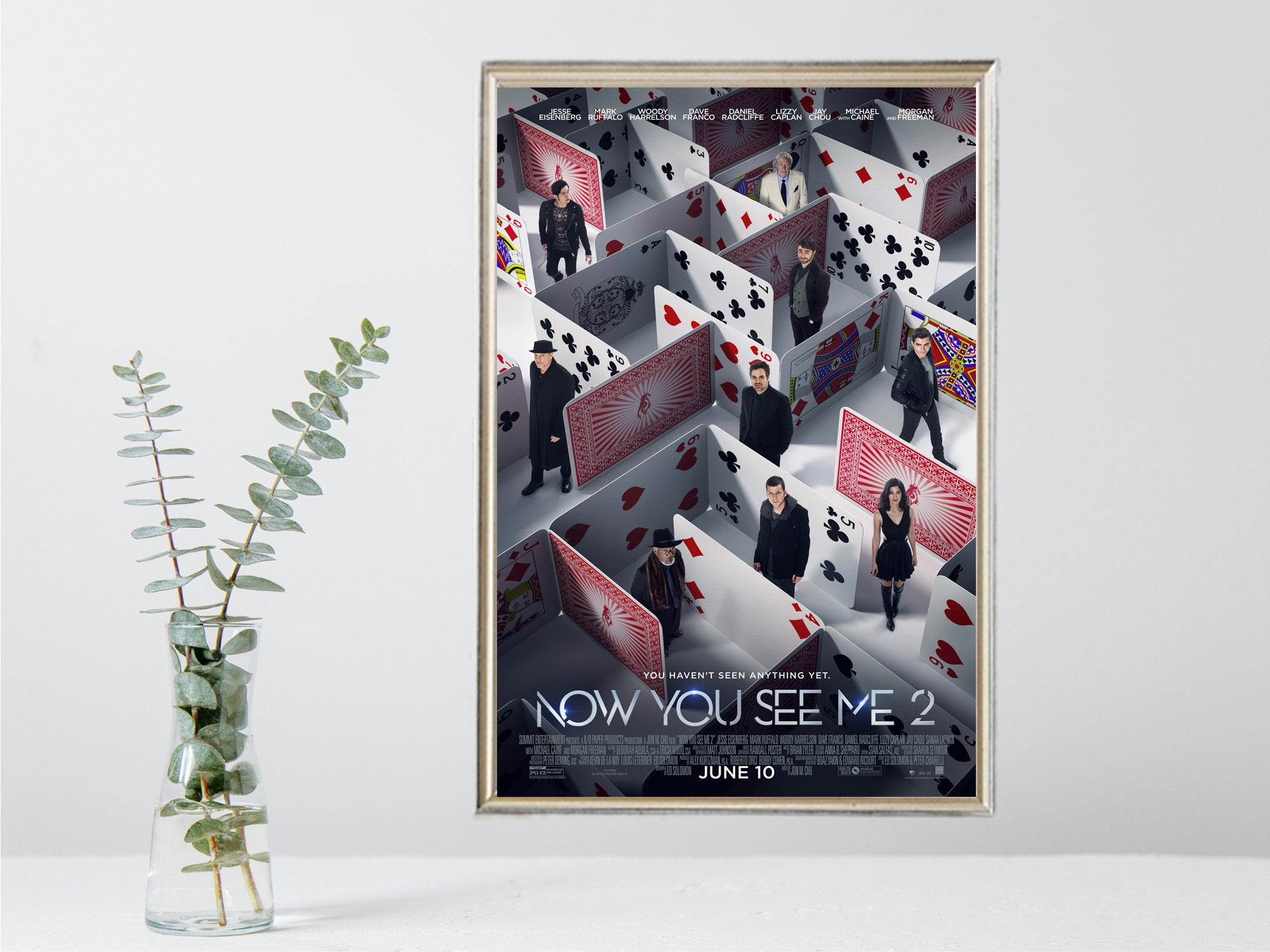 POSTER Now You See Me 2 - Vintage Movie Poster - Limited Edition ...