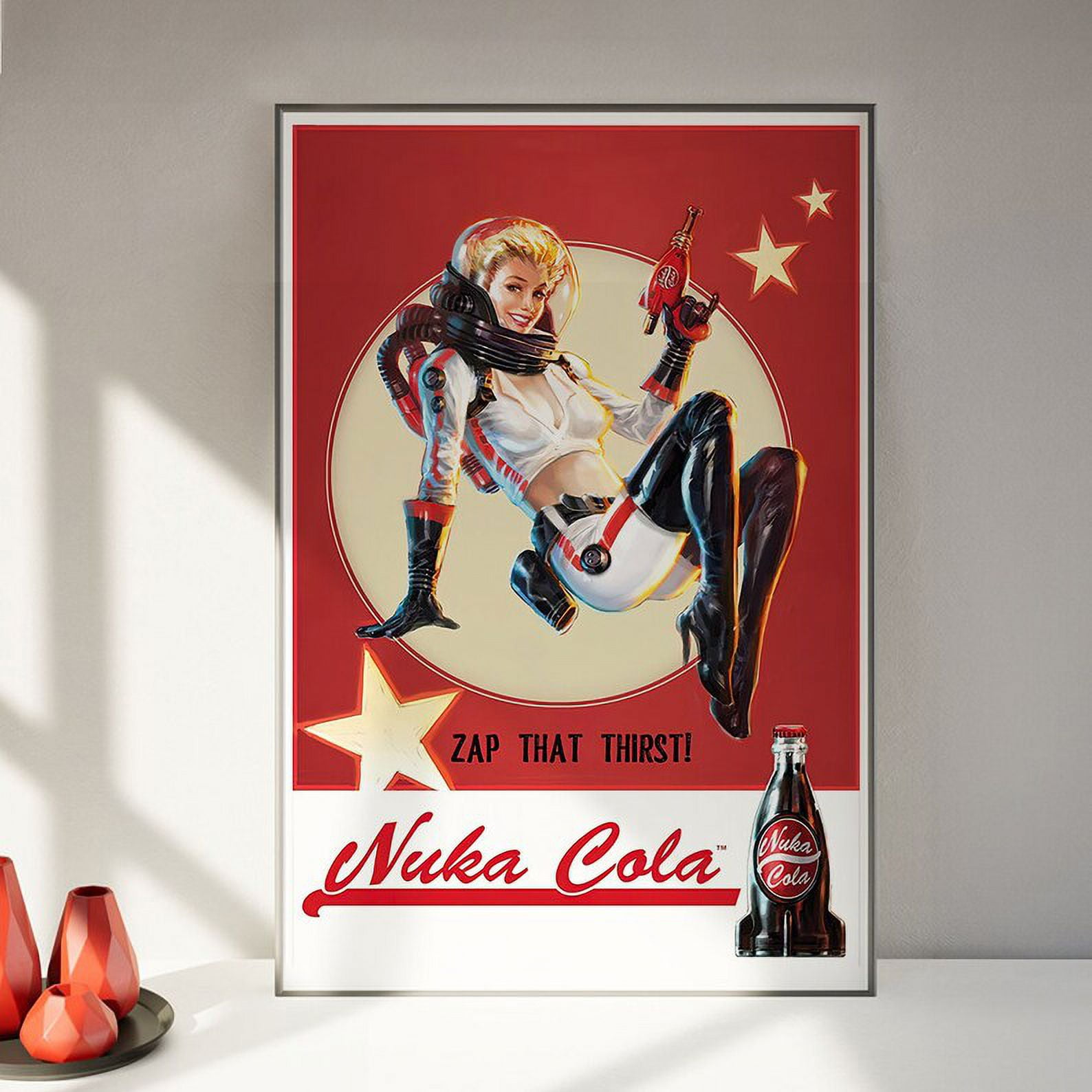 POSTER Nuka Cola Girl Fallout 4 Gaming Poster, Wall Art Print, Art Poster for Gift, Home Decor ...