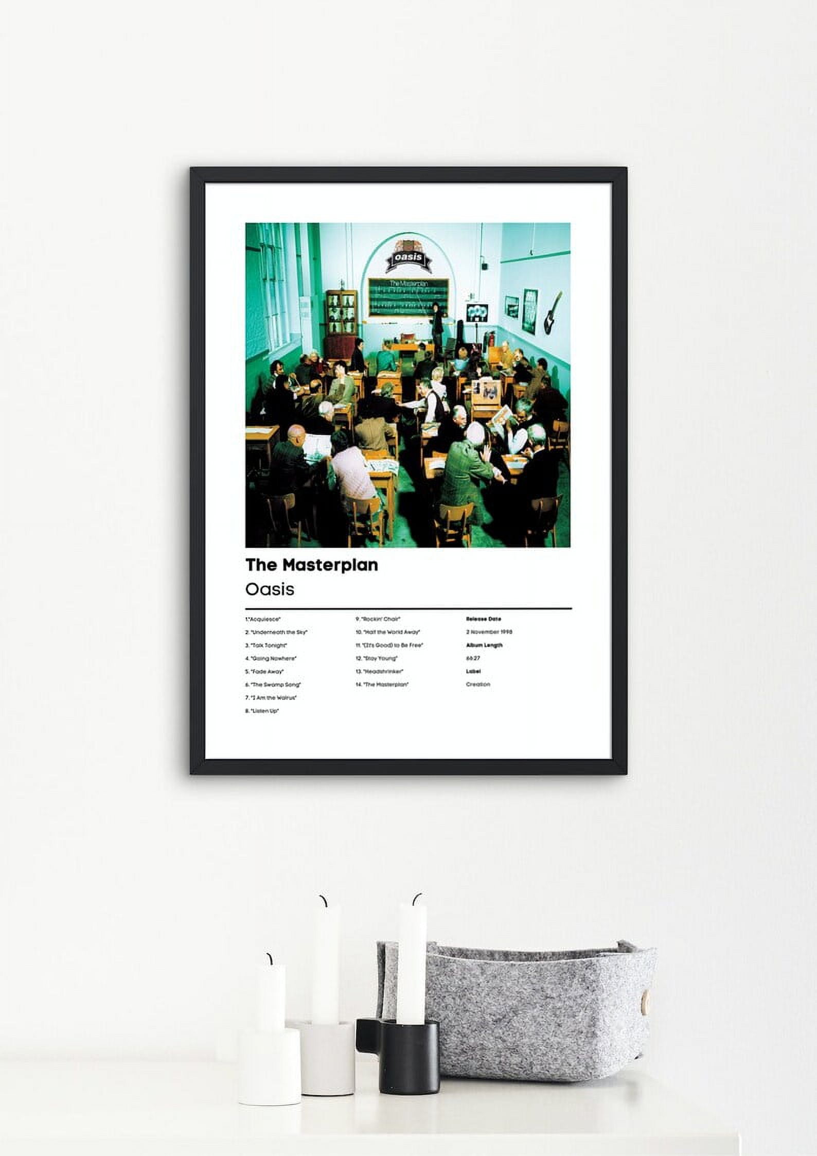 POSTER Oasis, The Masterplan | Oasis Music Gift | The Masterplan ...
