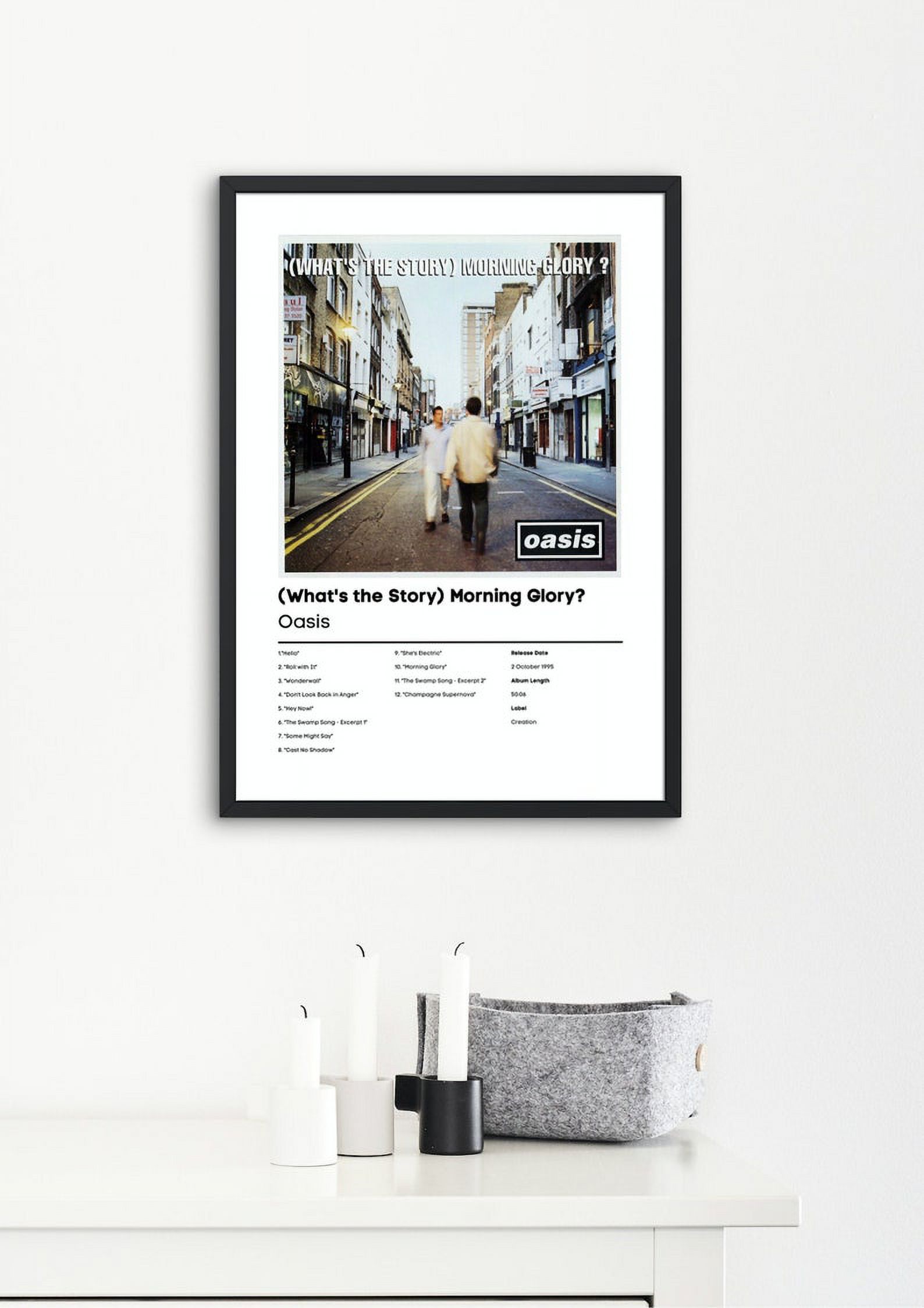 POSTER Oasis, (What's The Story?) Morning Glory | Oasis Music Gift | Morning Glory Birthday Gift ...