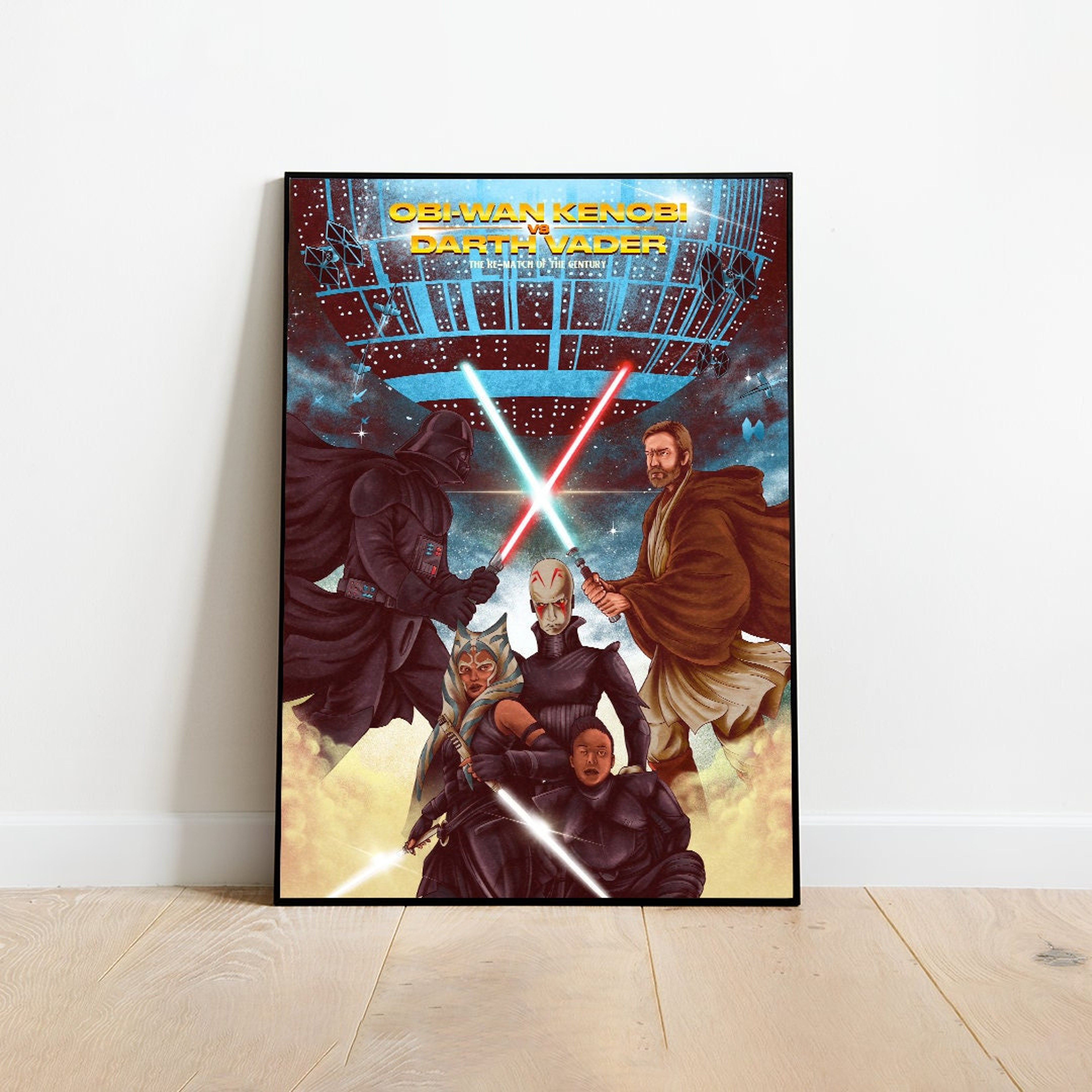 POSTER Obi-Wan Poster - Star Wars Poster - Darth Vader Poster - Obi Wan ...