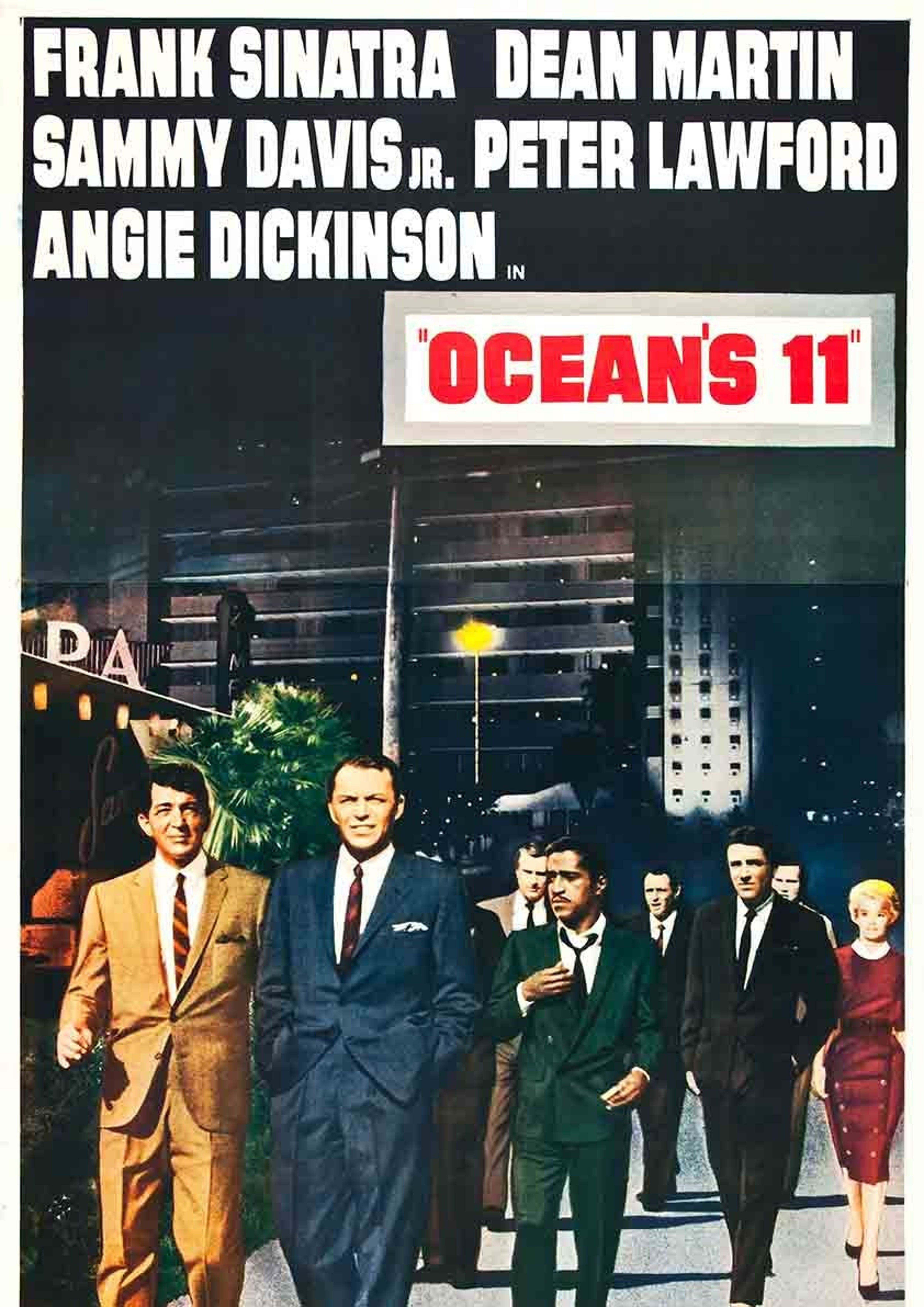POSTER Ocean's Eleven 1960 Movie POSTER PRINT A5 A2 Cult Classic Heist ...