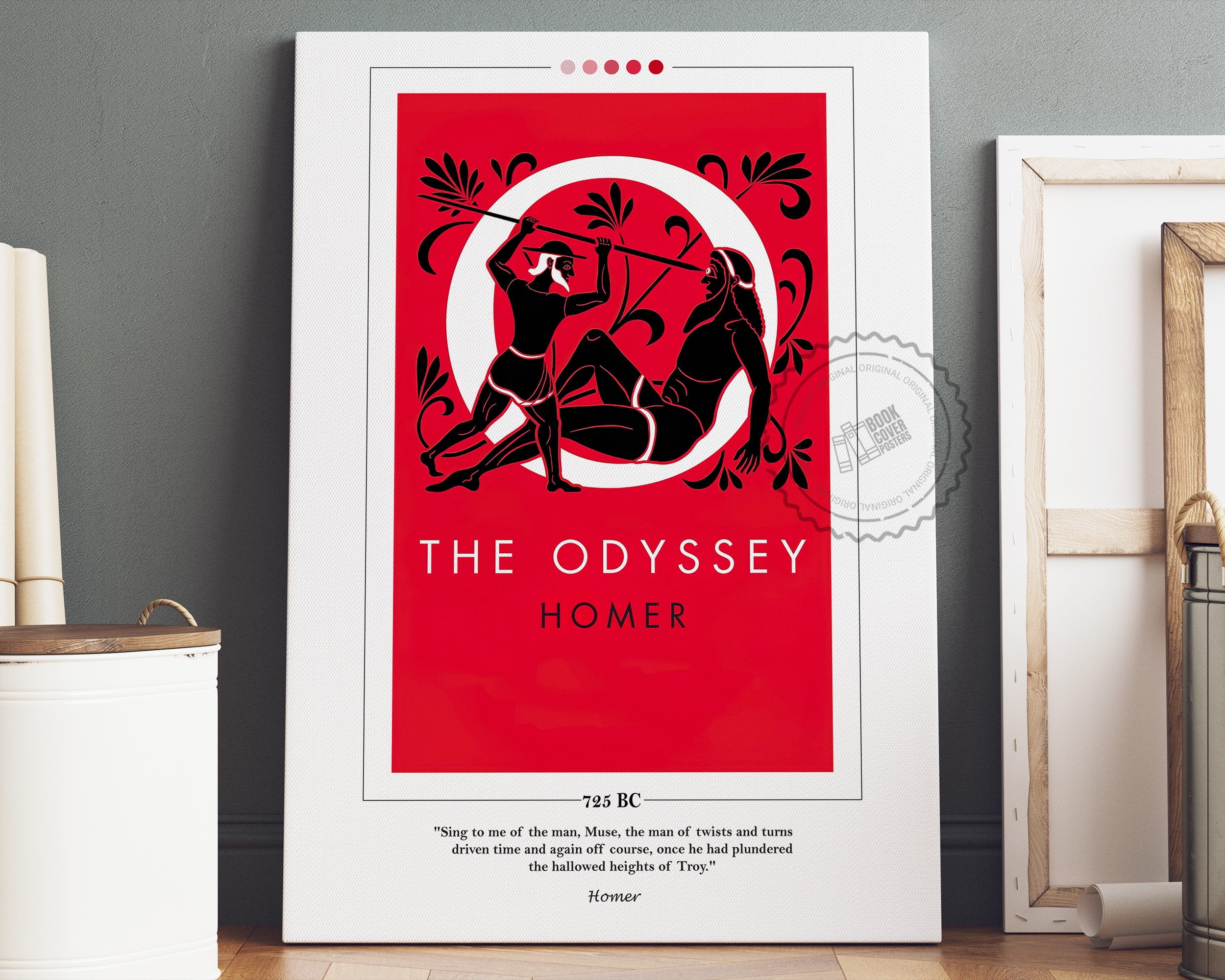 POSTER Odyssey Book Cover Poster | Homer, Odyssey Poster, Odyssey Print, Book Posters, Book ...