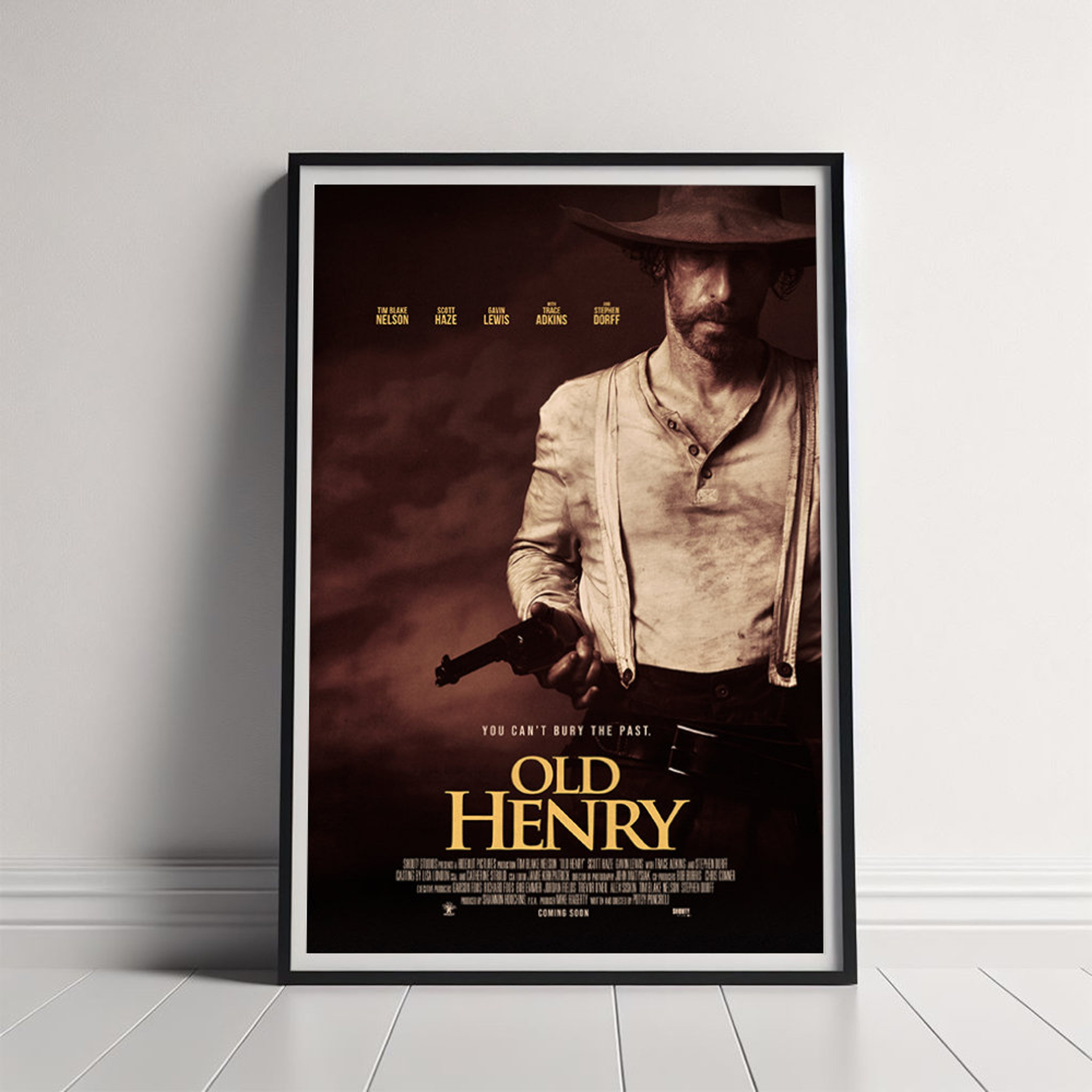 POSTER Old Henry Movie Poster, Poster Printing, Classic Movie Wall Art ...