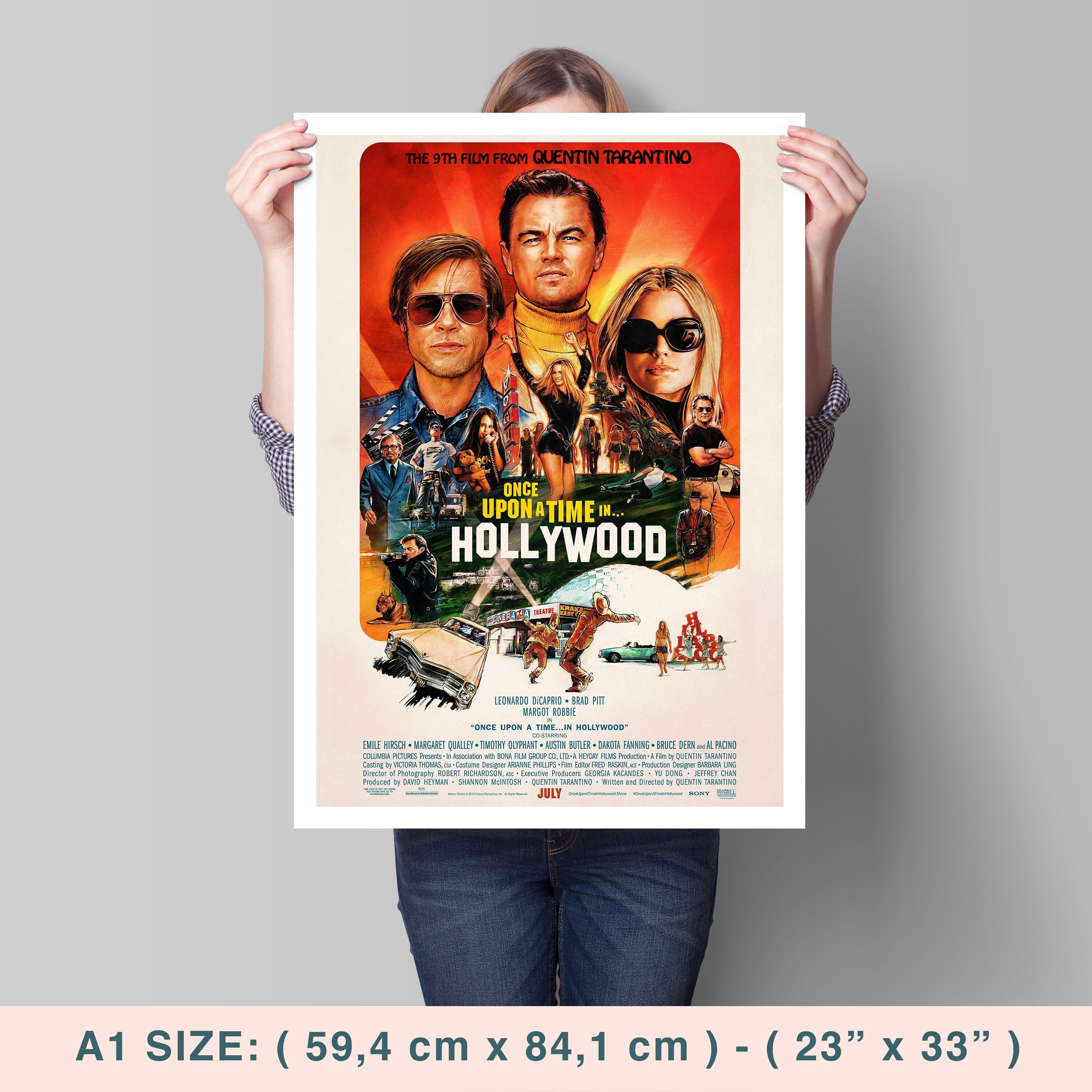 POSTER Once Upon a Time...in Hollywood, Quentin Tarantino, Leonardo ...