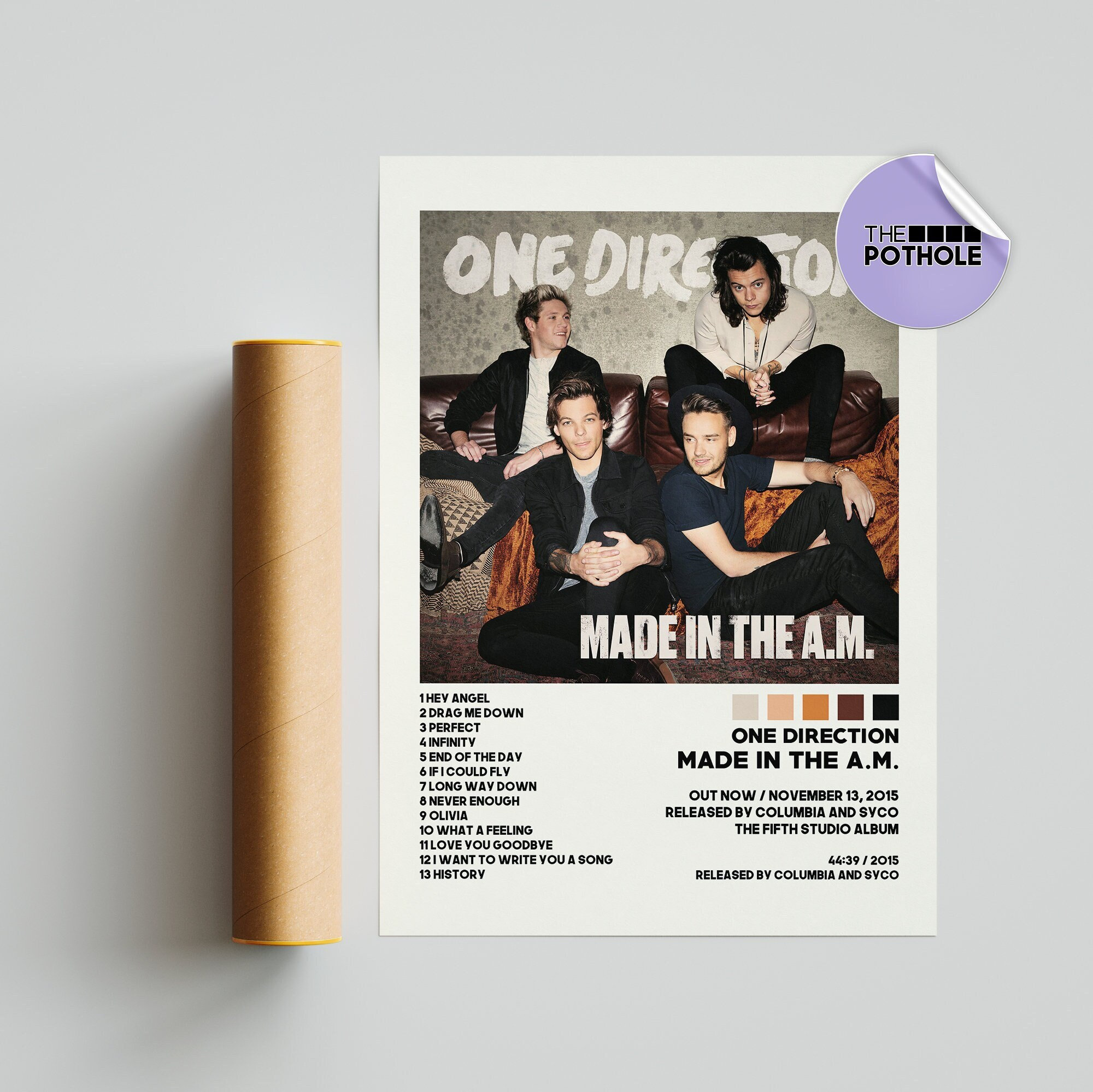 POSTER One Direction Posters / Made In The A.M Poster, Album Cover ...