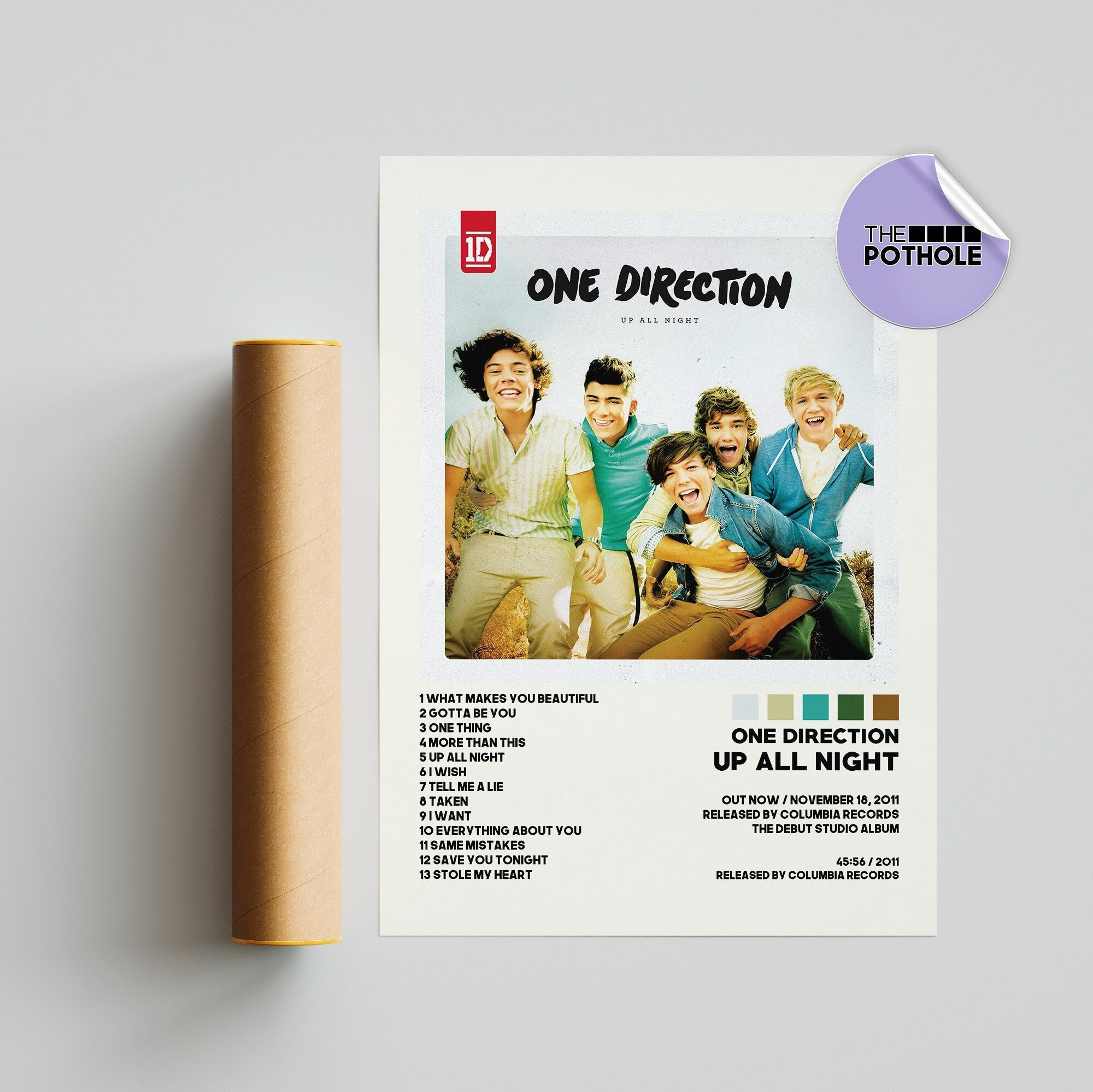 POSTER One Direction Posters / Up All Night Poster, Album Cover Poster ...