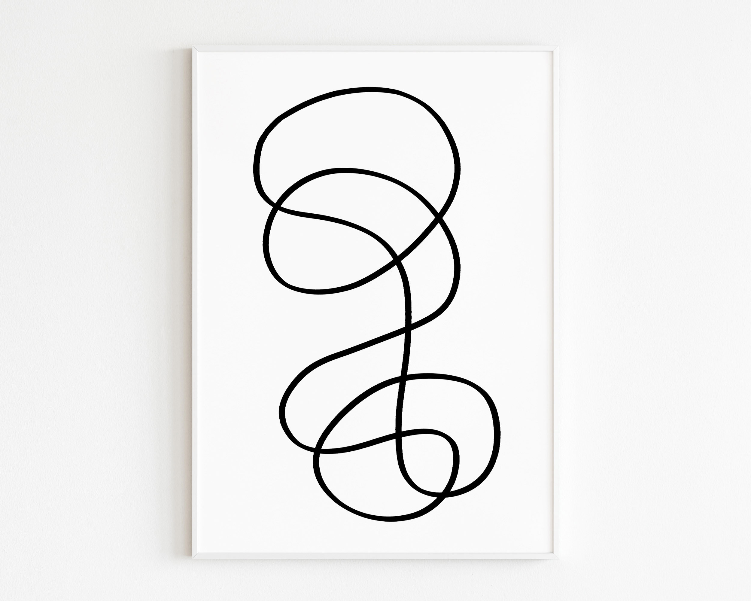 POSTER One Line Art Printable, Single Line Art, Minimalist Wall Art ...
