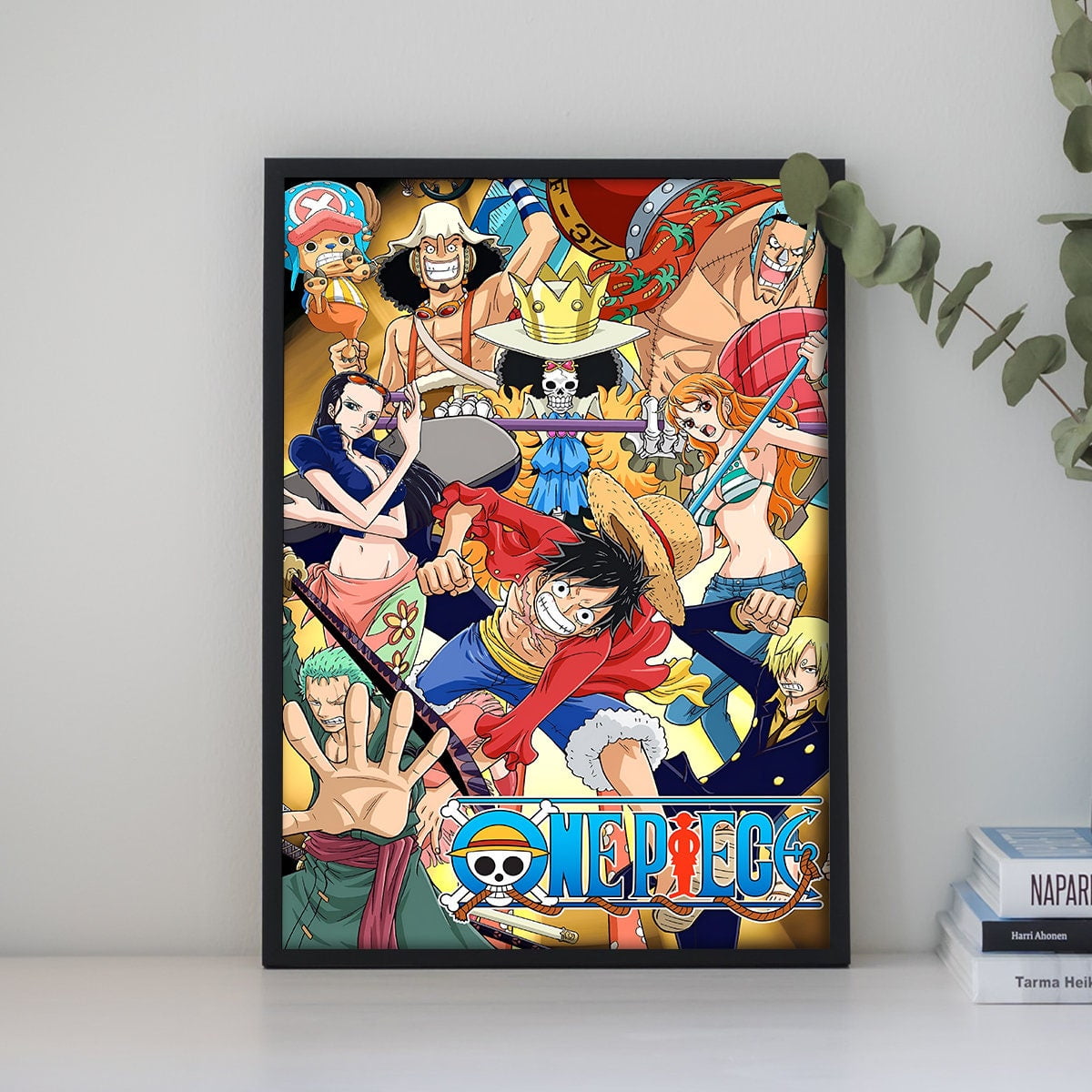 POSTER One Piece Movie poster | Vintage Retro Art Print | Wall Art ...