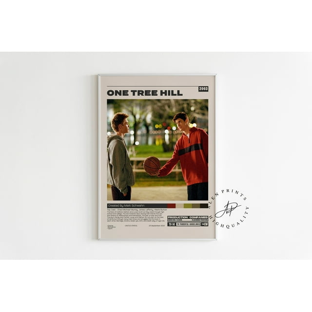 POSTER One Tree Hill Poster, Mark Schwahn, Minimalist Tv Series ...