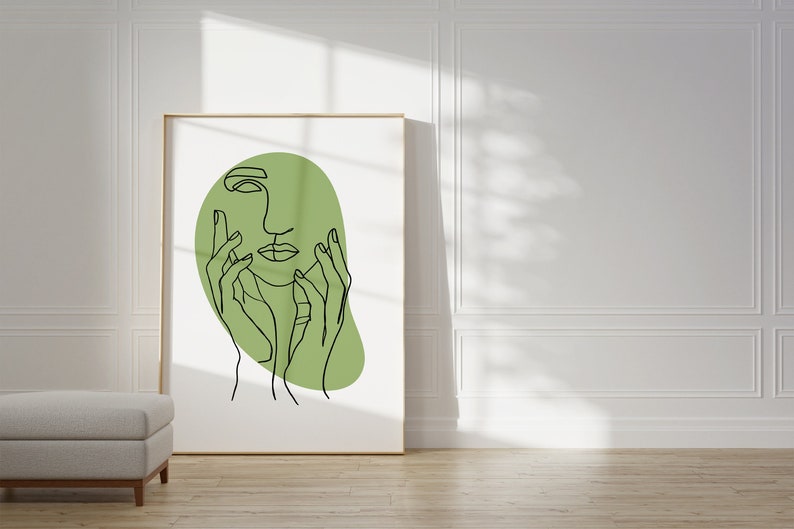 POSTER One line art Poster | Female line art | Body positive art ...