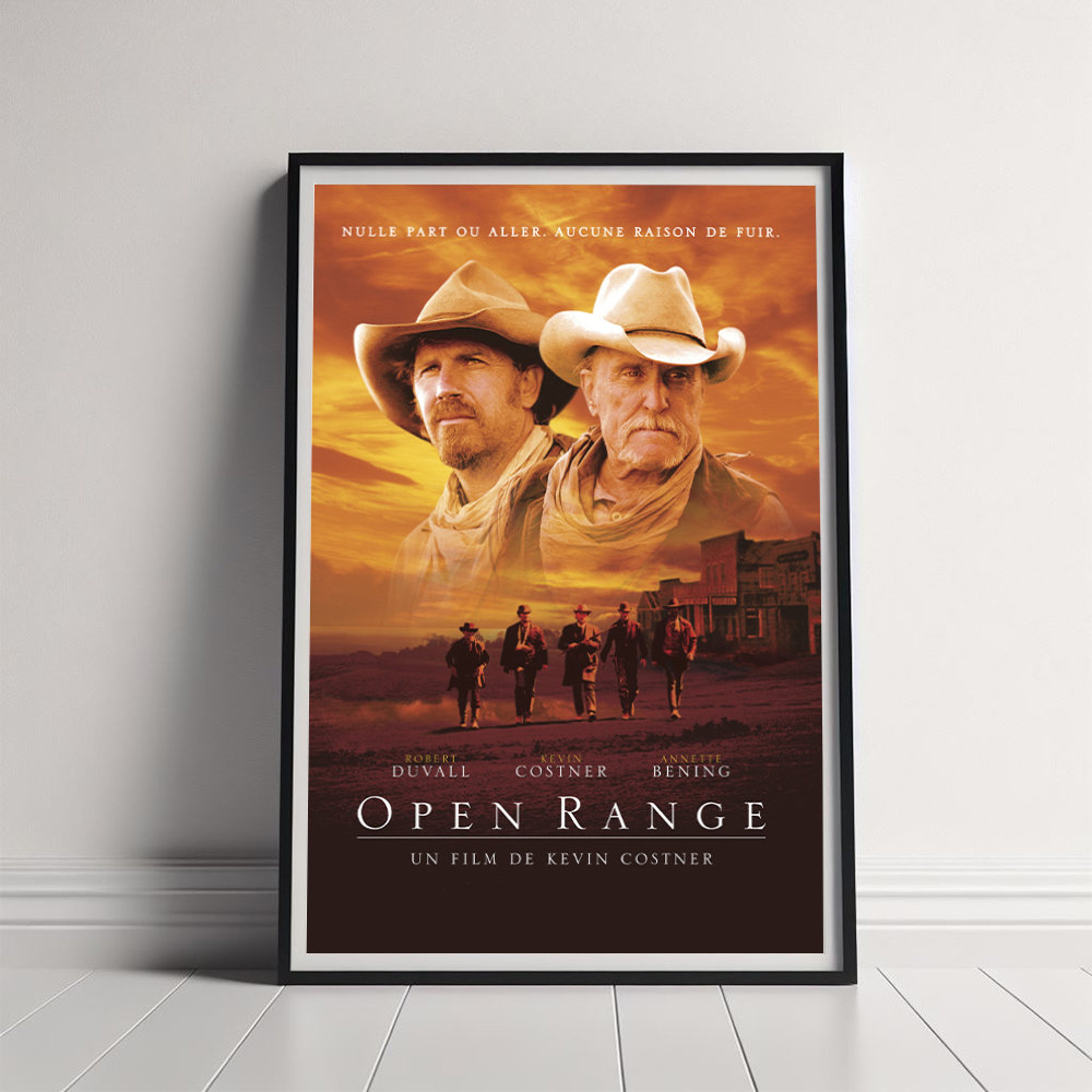POSTER Open Range Movie Poster, Poster Printing, Classic Movie Wall Art ...