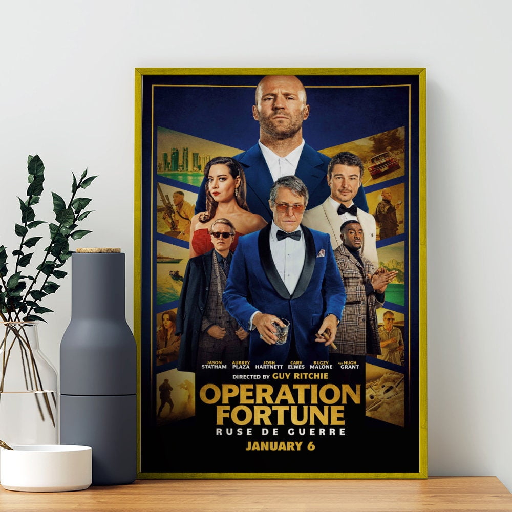 POSTER Operation Fortune 2023 Movie Poster, Cool Wall Decor Art Print ...