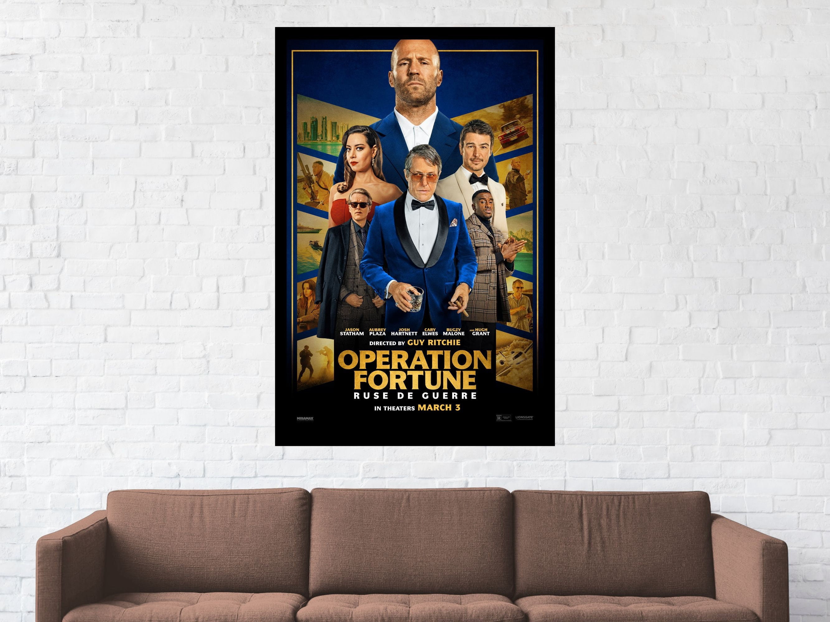 POSTER Operation Fortune: Ruse de Guerre (2023) - Movie Poster-UNFRAMED ...