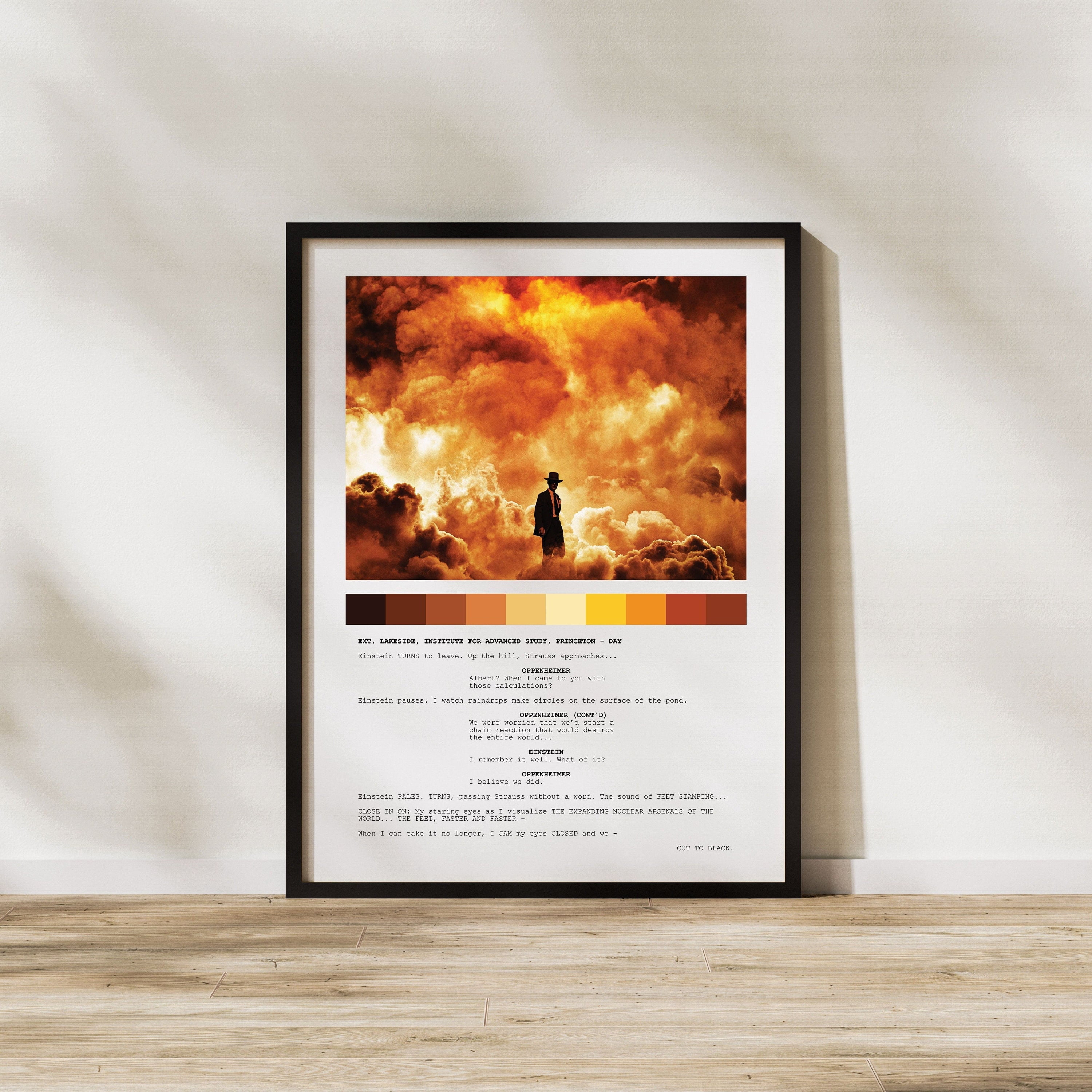 POSTER Oppenheimer | Christopher Nolan | Oppenheimer Gift | Oppenheimer ...